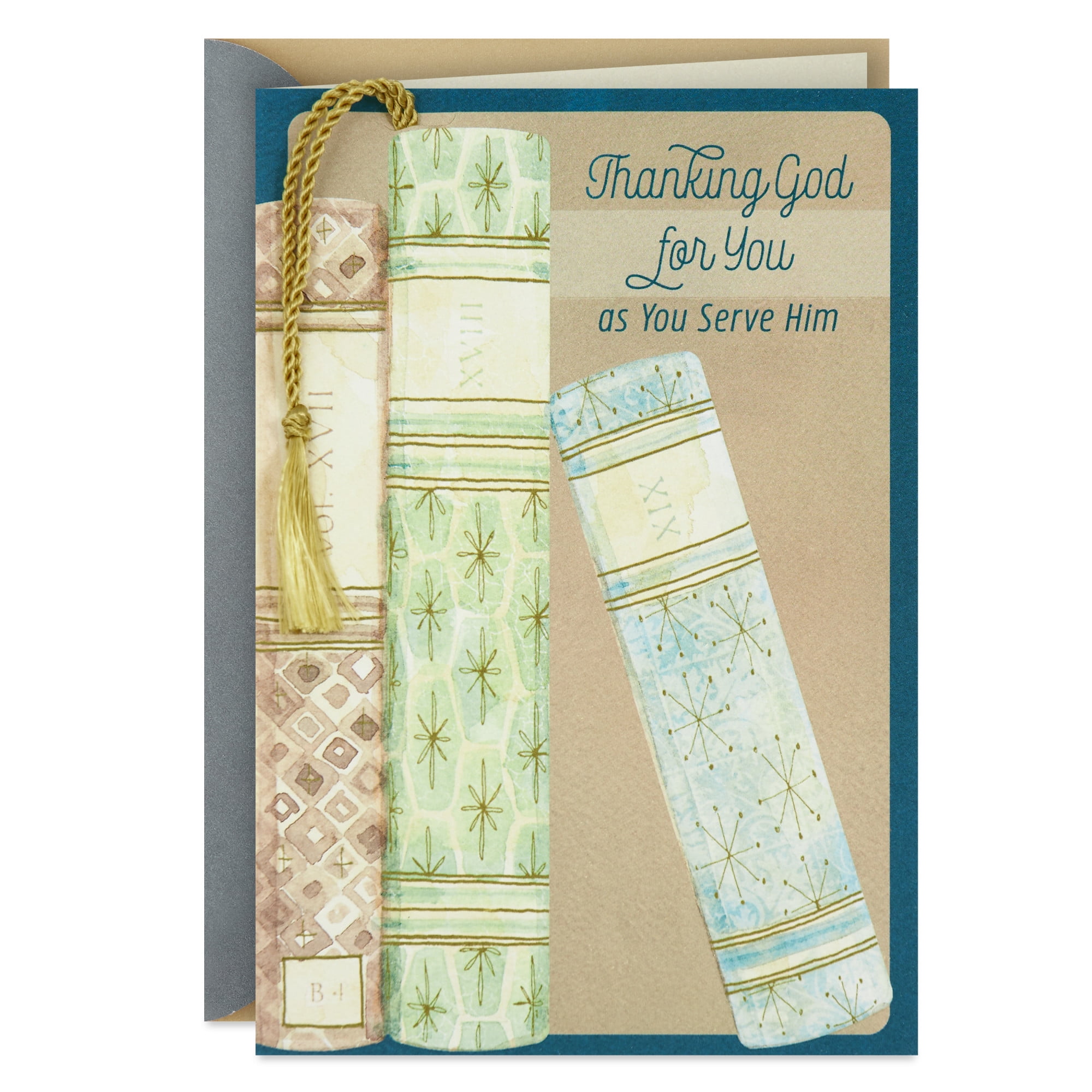 DaySpring Religious Clergy Appreciation Card (Thanking God for You as ...