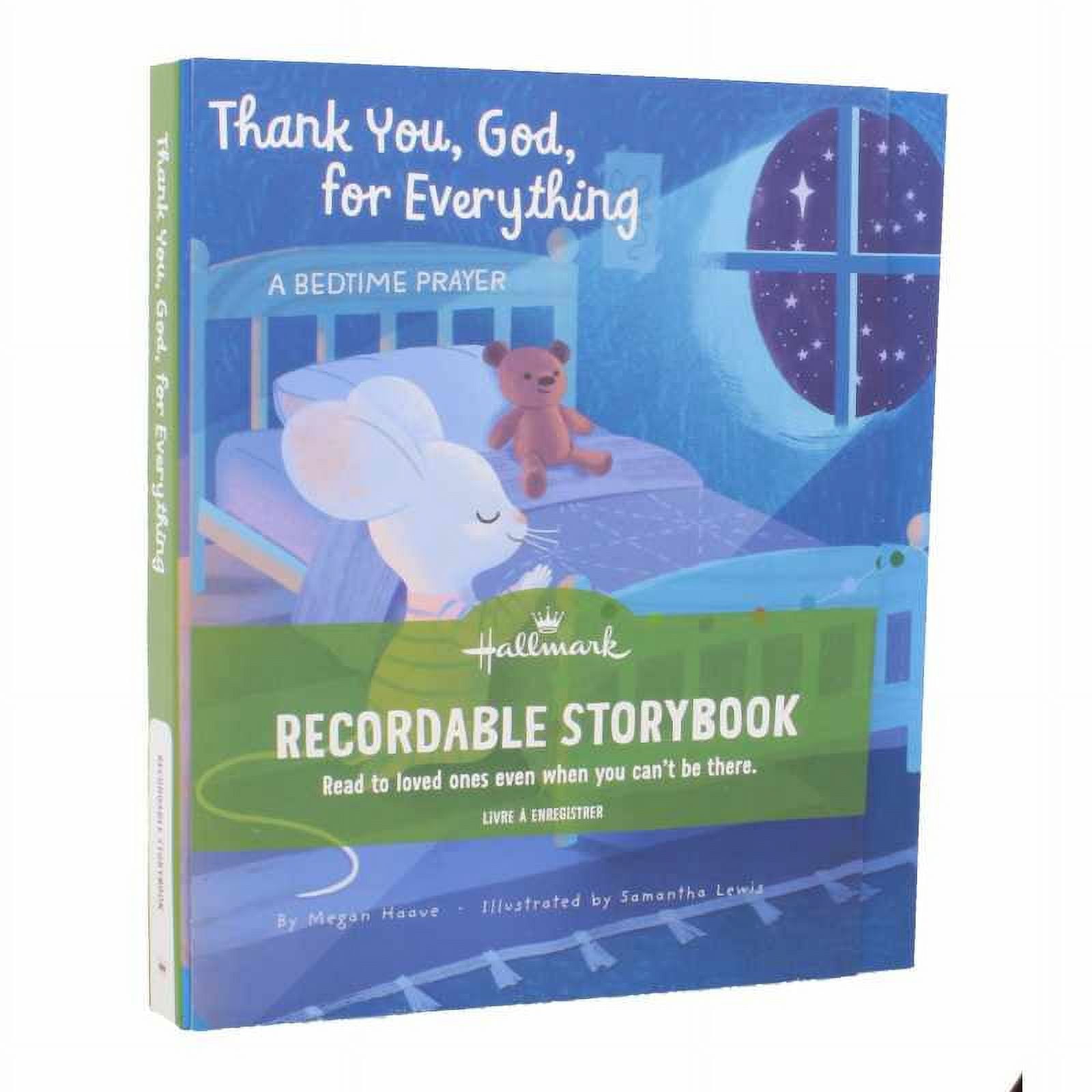 Hallmark Recordable Storybook 'Gracias, Dios, por Todo' with Voice Save ...