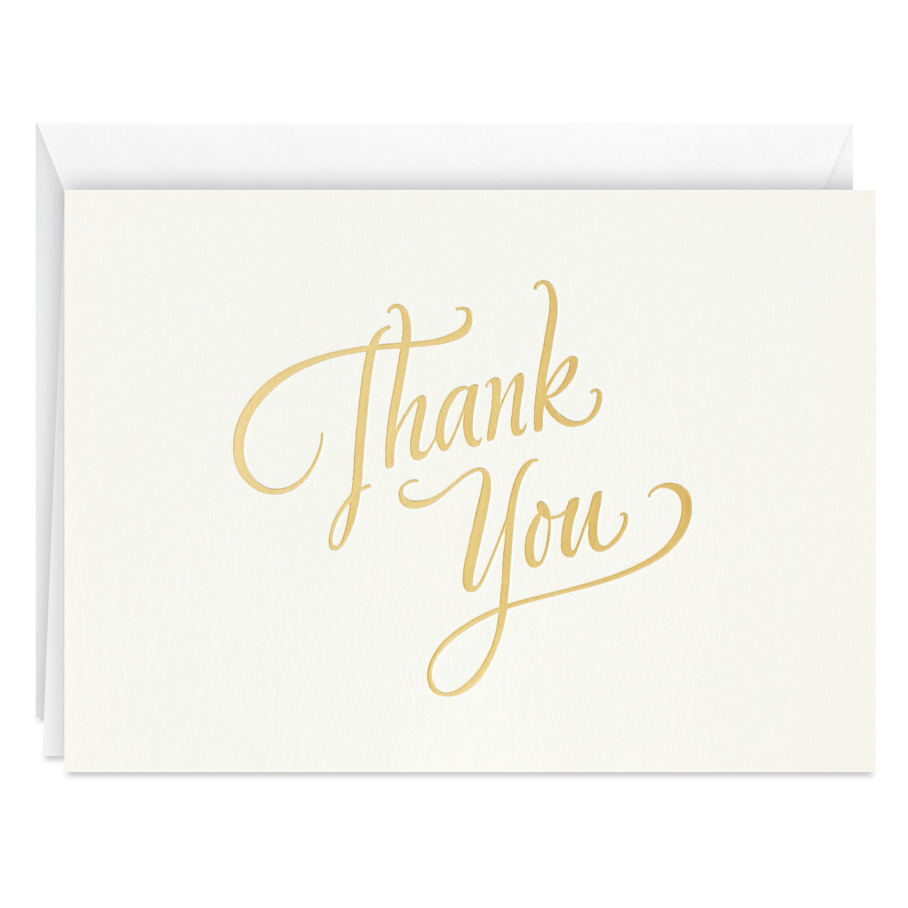 Hallmark Thank You Notes IVORY SCRIPT - Walmart.com