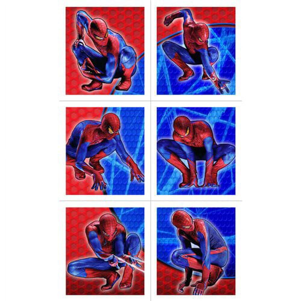 Hallmark The Amazing Spider-Man Sticker Sheets (4) [Toy] - Walmart.com