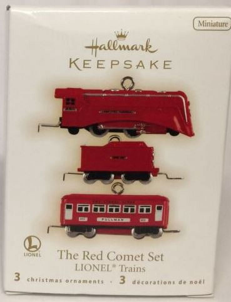 Hallmark The Red Comet Set 2009 3 Miniature Ornaments - Walmart.com