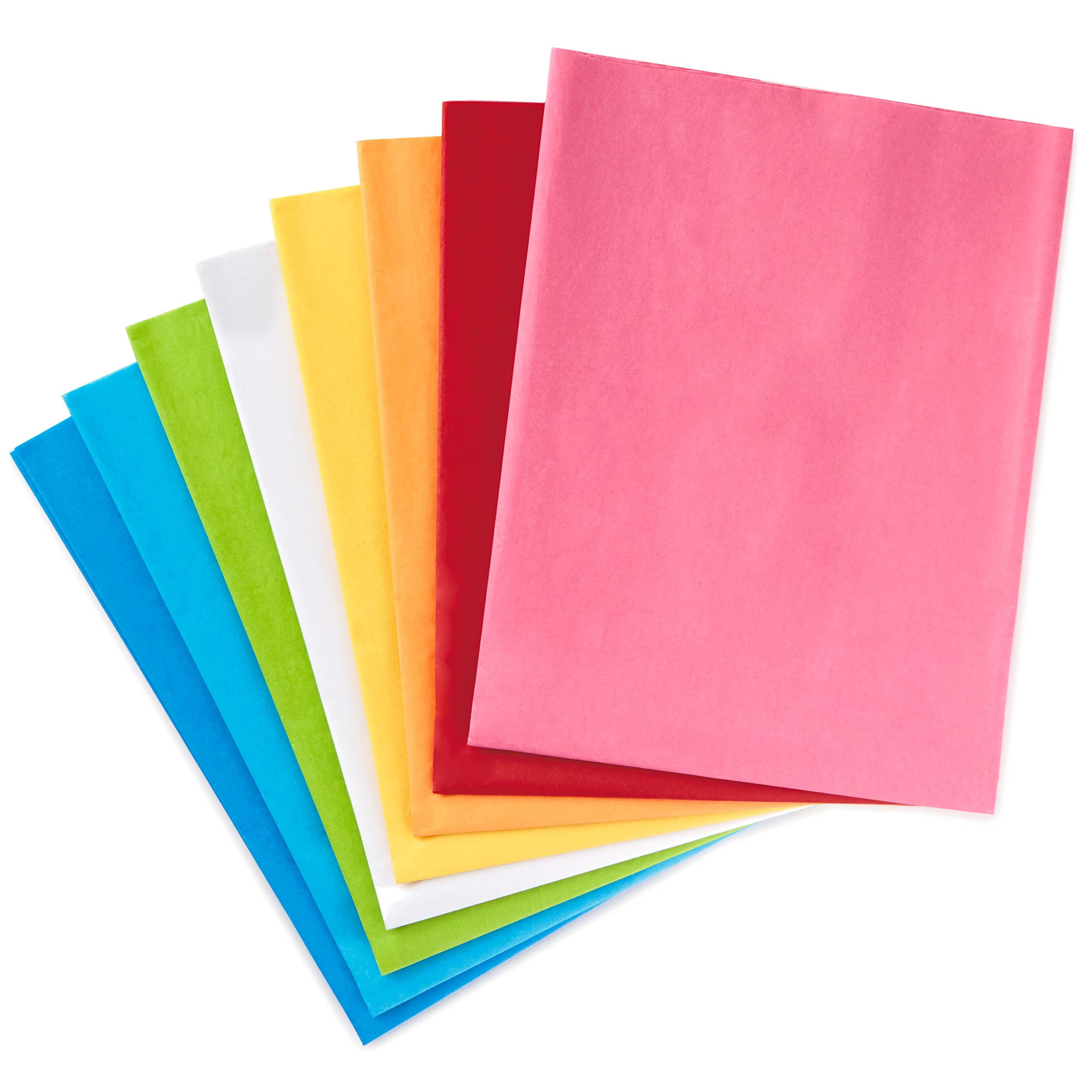 Hallmark Tissue Paper (Classic BP35 Rainbow, 8 Colors) 120 Sheets for ...