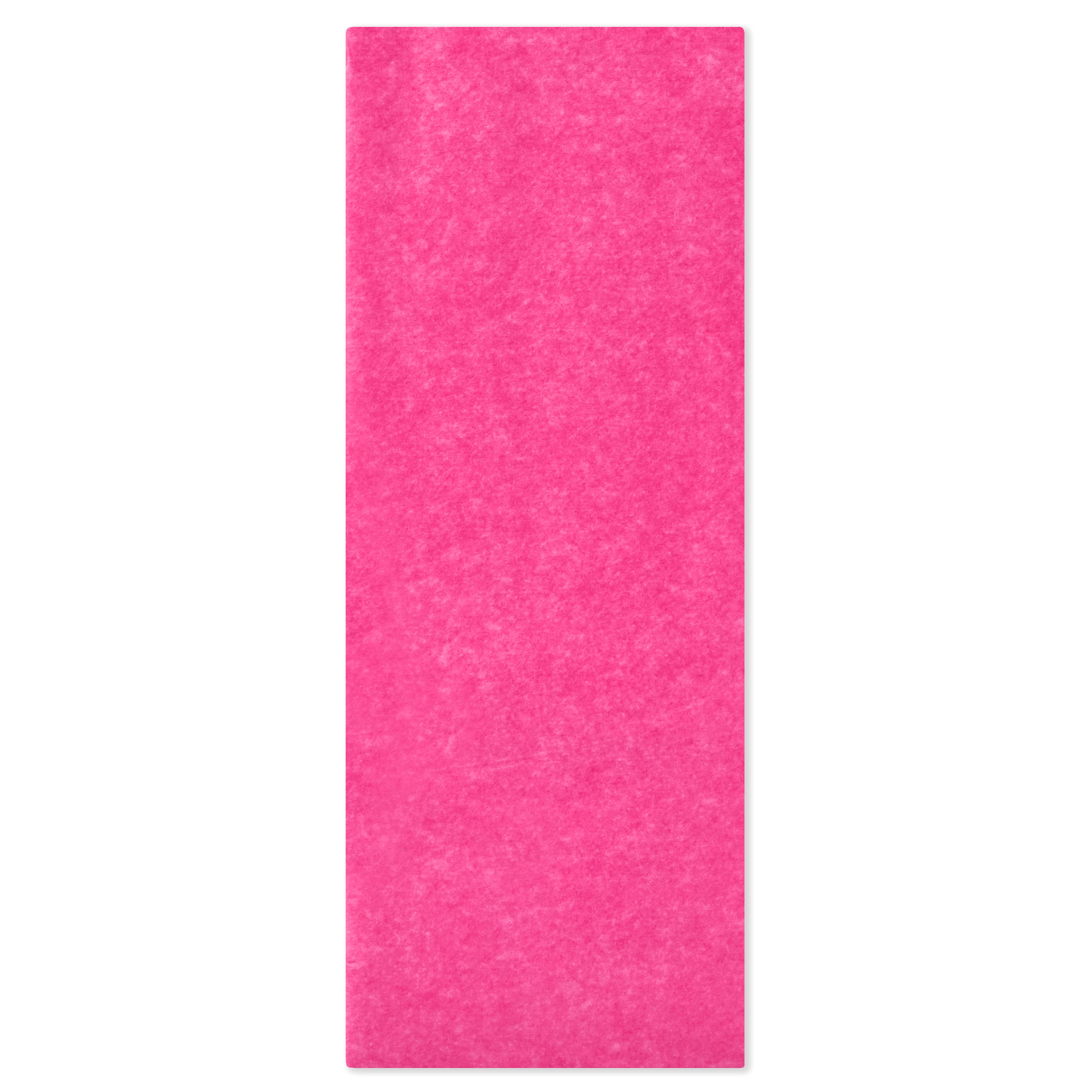 Hallmark Tissue Paper (Solid Hot Pink) 8 Sheets - Walmart.com