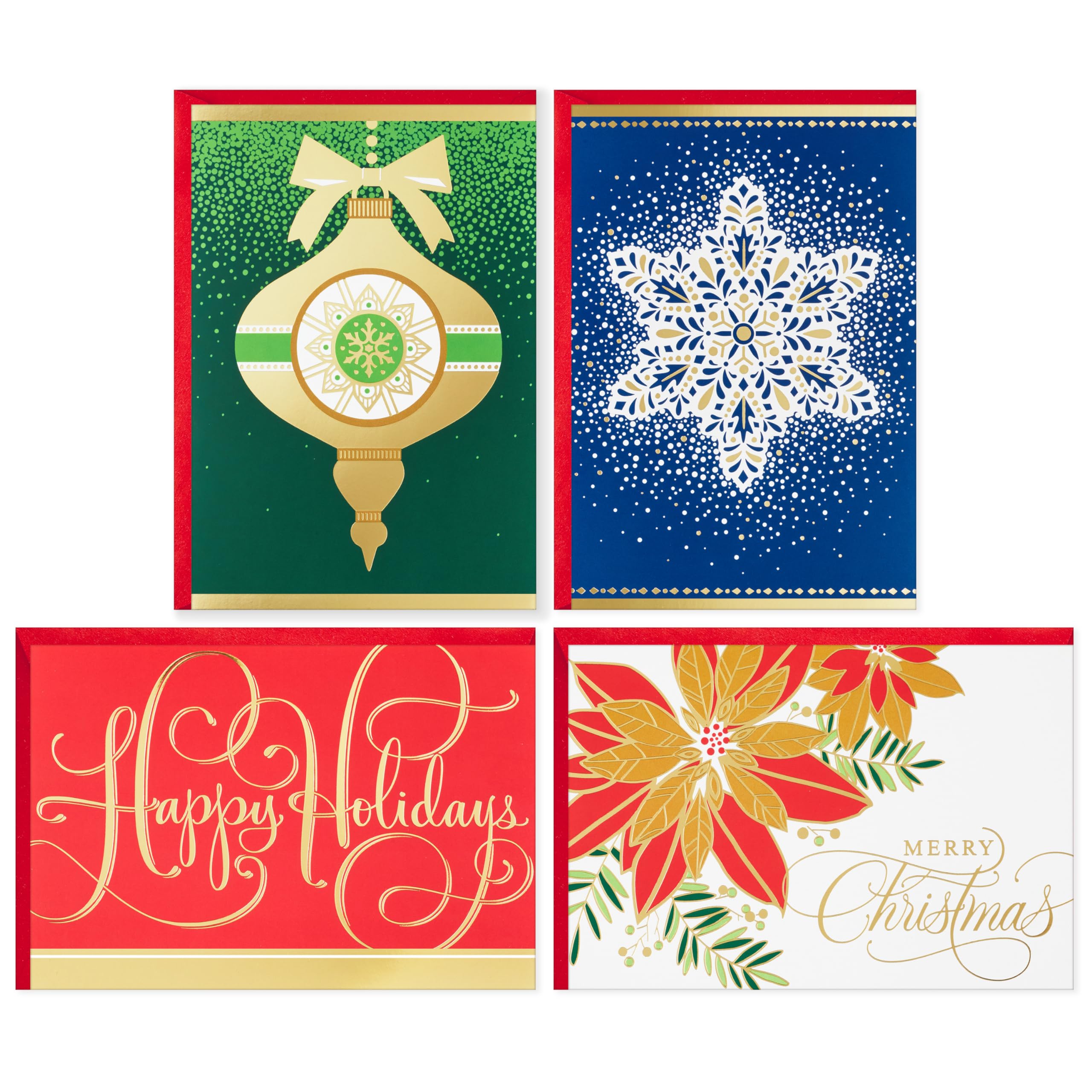 Hallmark Traditional Boxed Christmas Cards, Classic Icons (40 Cards and ...