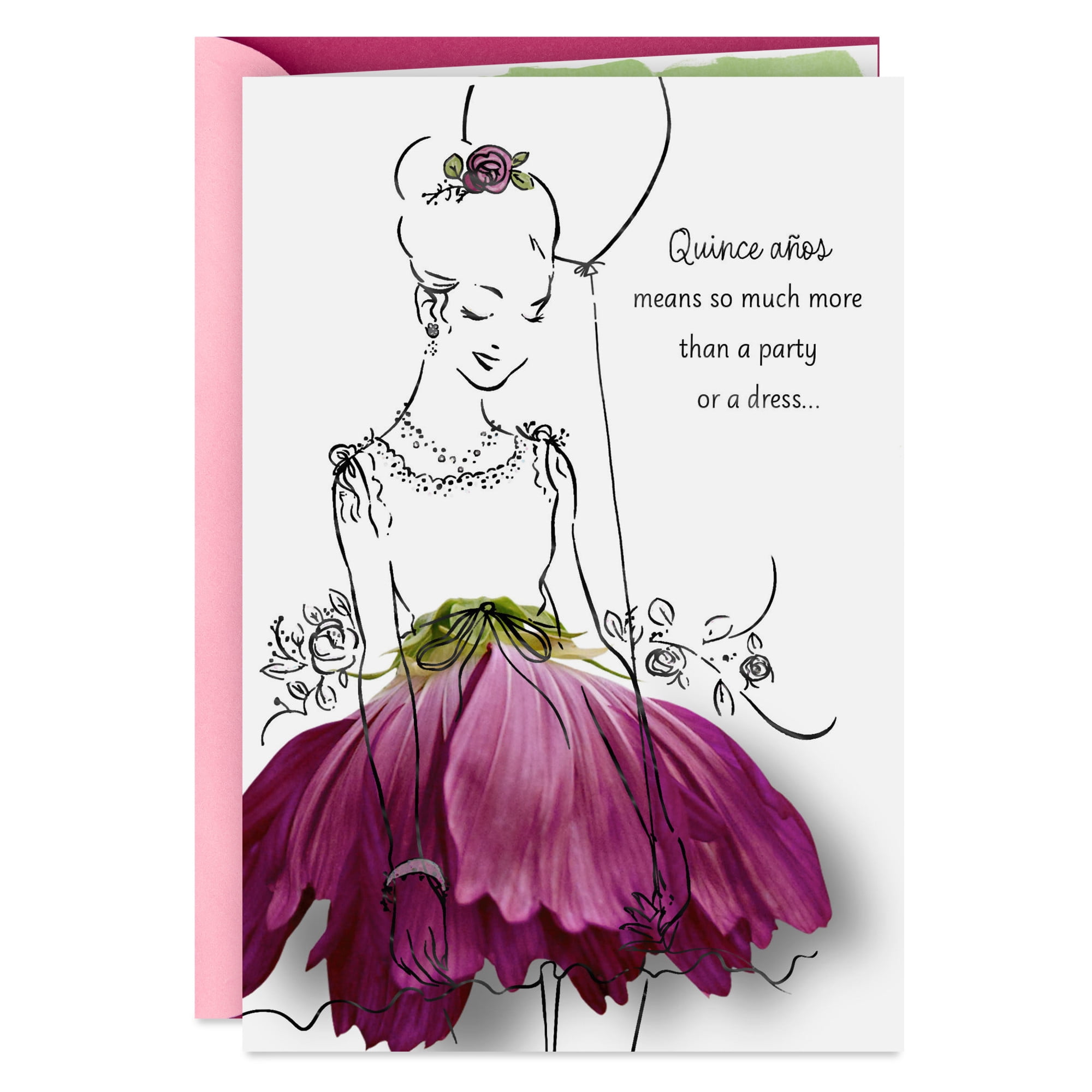 Hallmark VIDA Quinceañera Card for Her (Celebrating the Woman You're ...