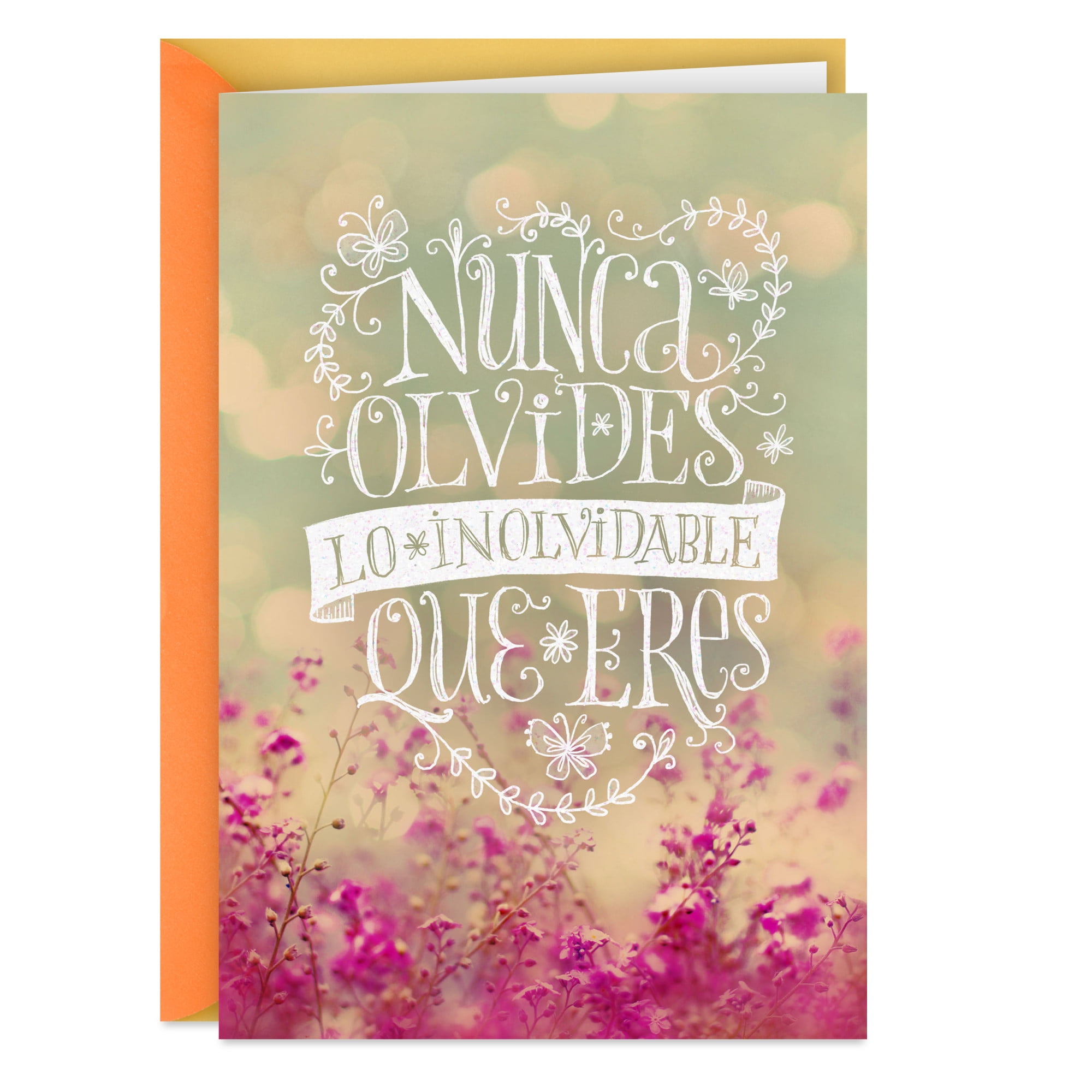 Hallmark VIDA Spanish-Language Birthday Card (Unforgettable) - Walmart.com