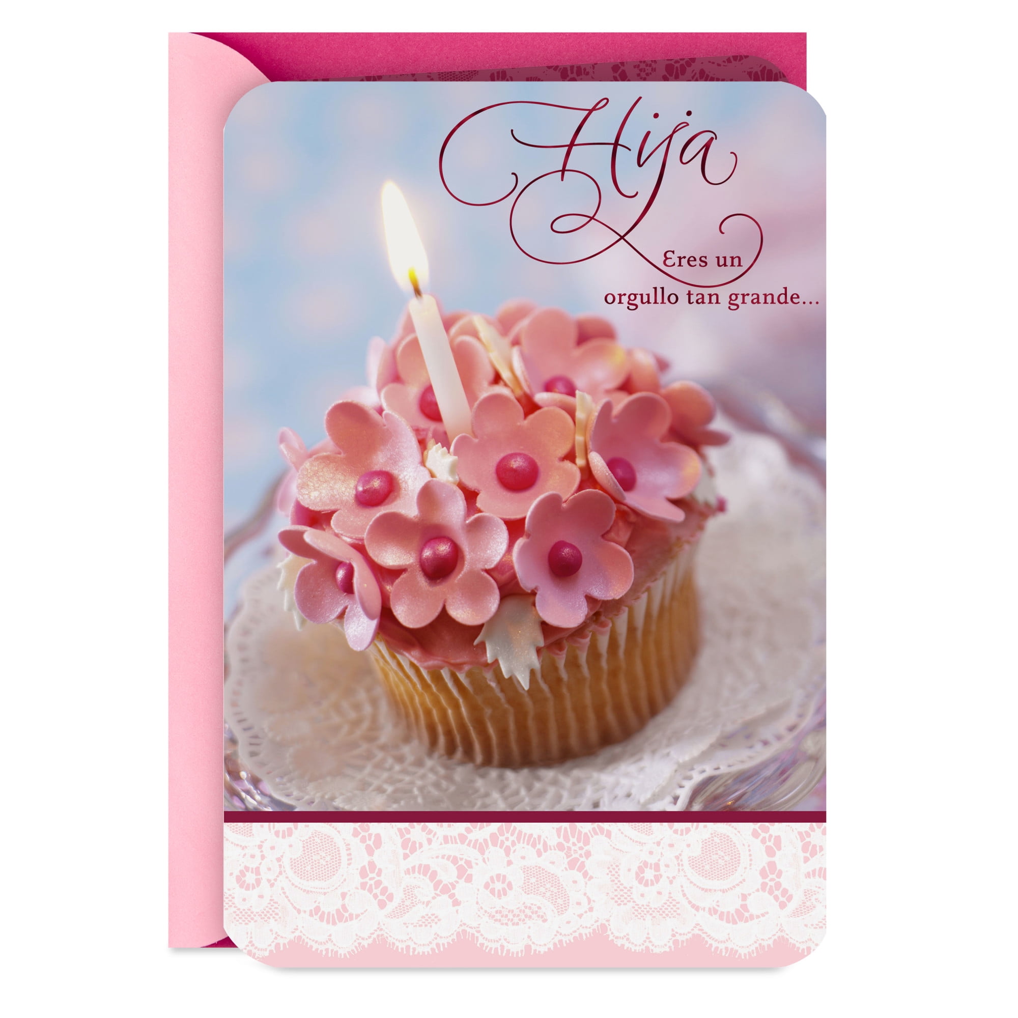 Hallmark VIDA Spanish-Language Birthday Card for Daughter (You're a ...