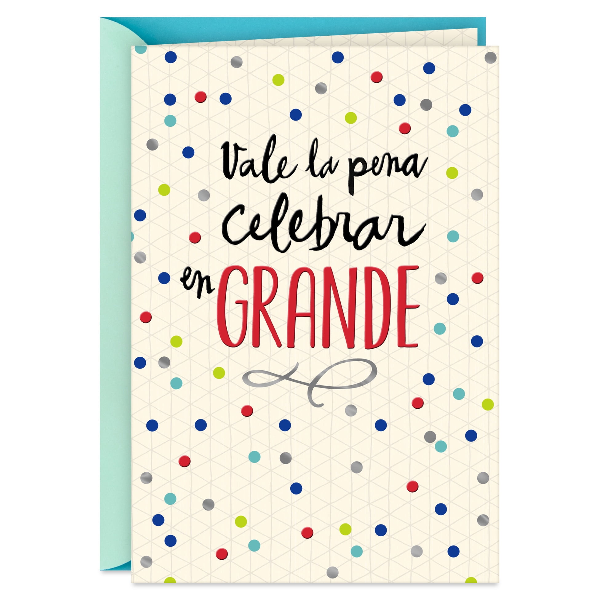 Hallmark VIDA Spanish-Language Congratulations Card (It's Worth ...
