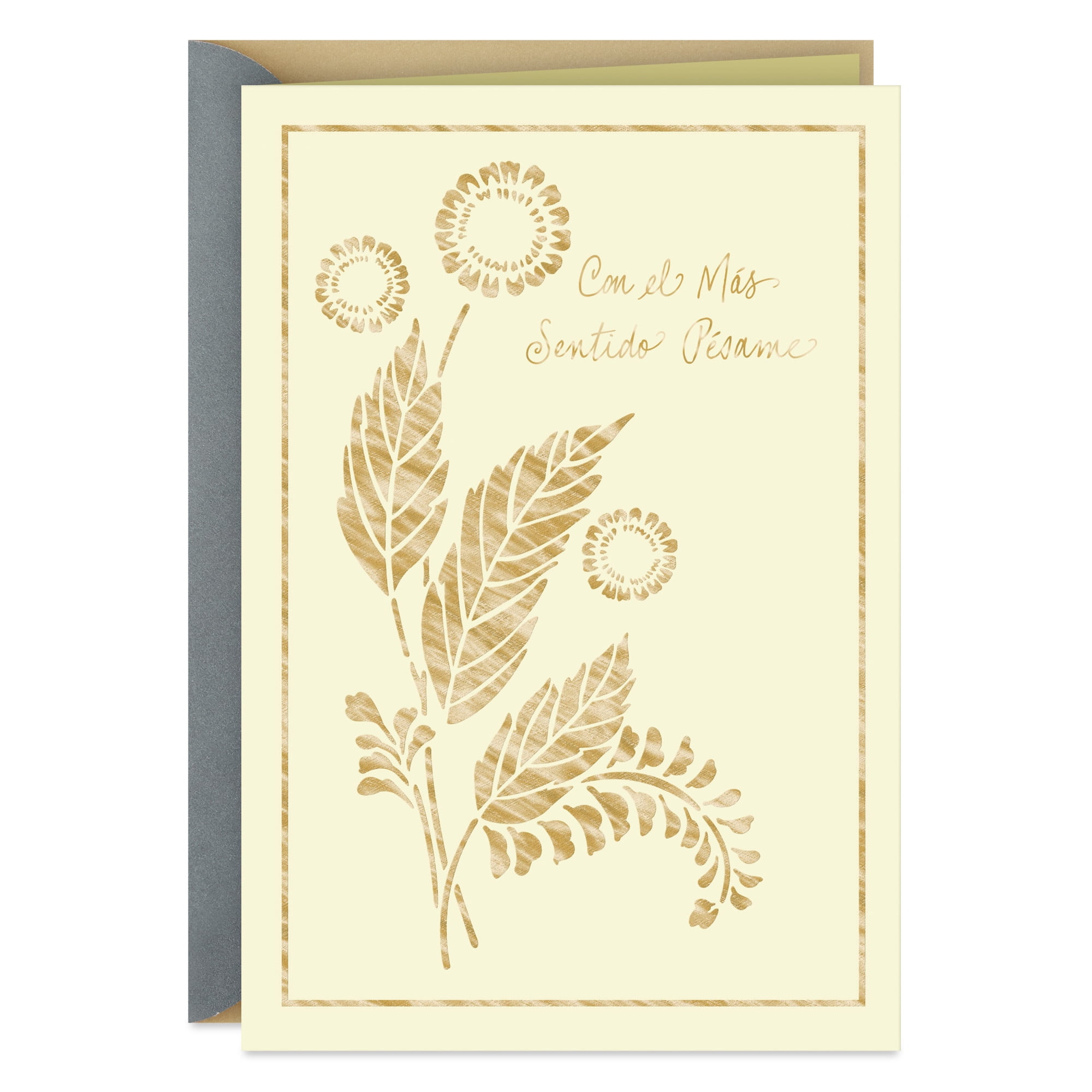 Hallmark VIDA Spanish-Language Sympathy Card (Wish You Peace and ...