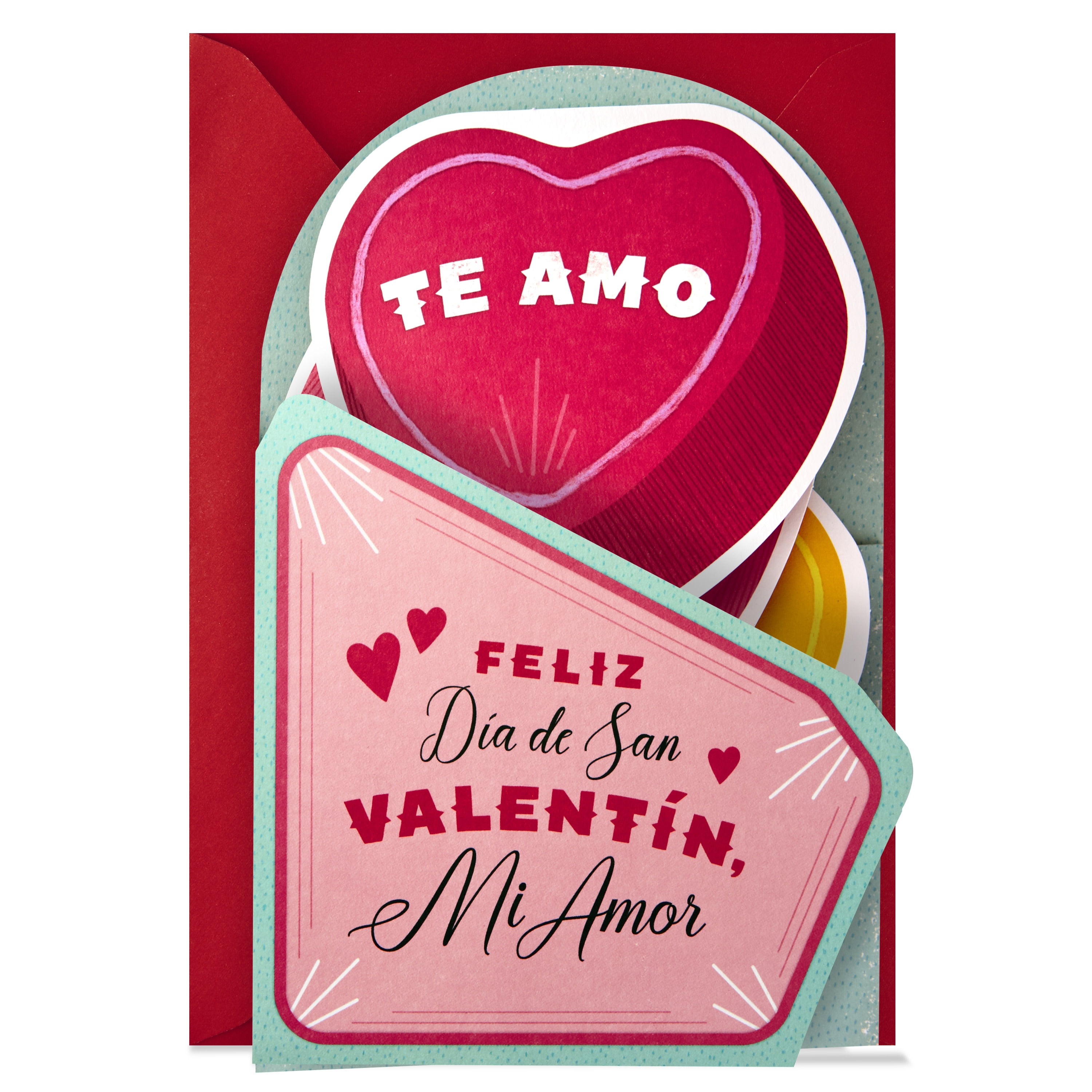 Hallmark VIDA Spanish-Language Valentine's Day Card (Te Amo Valentine's ...