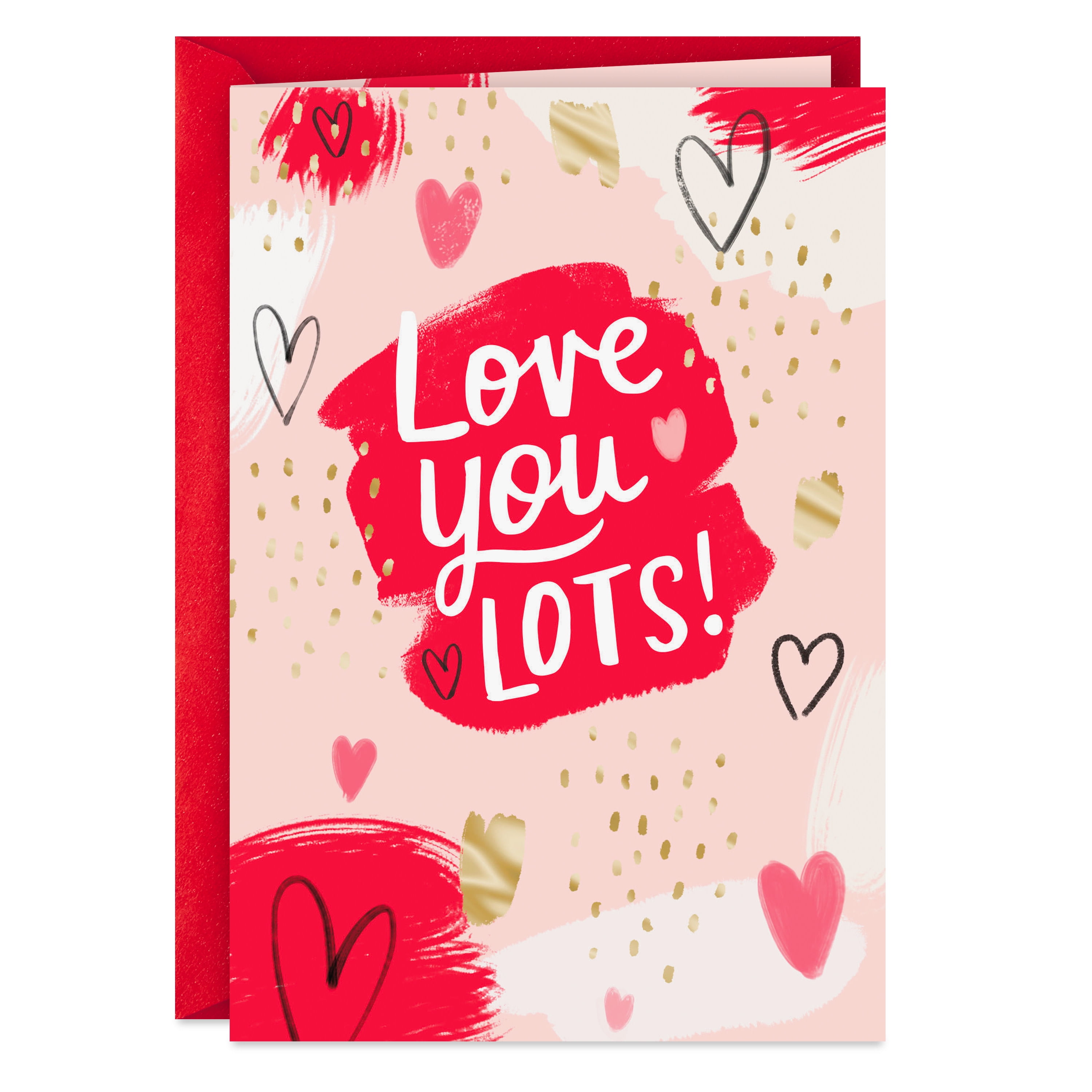 Hallmark Valentine's Day Card (Love You Lots) - Walmart.com