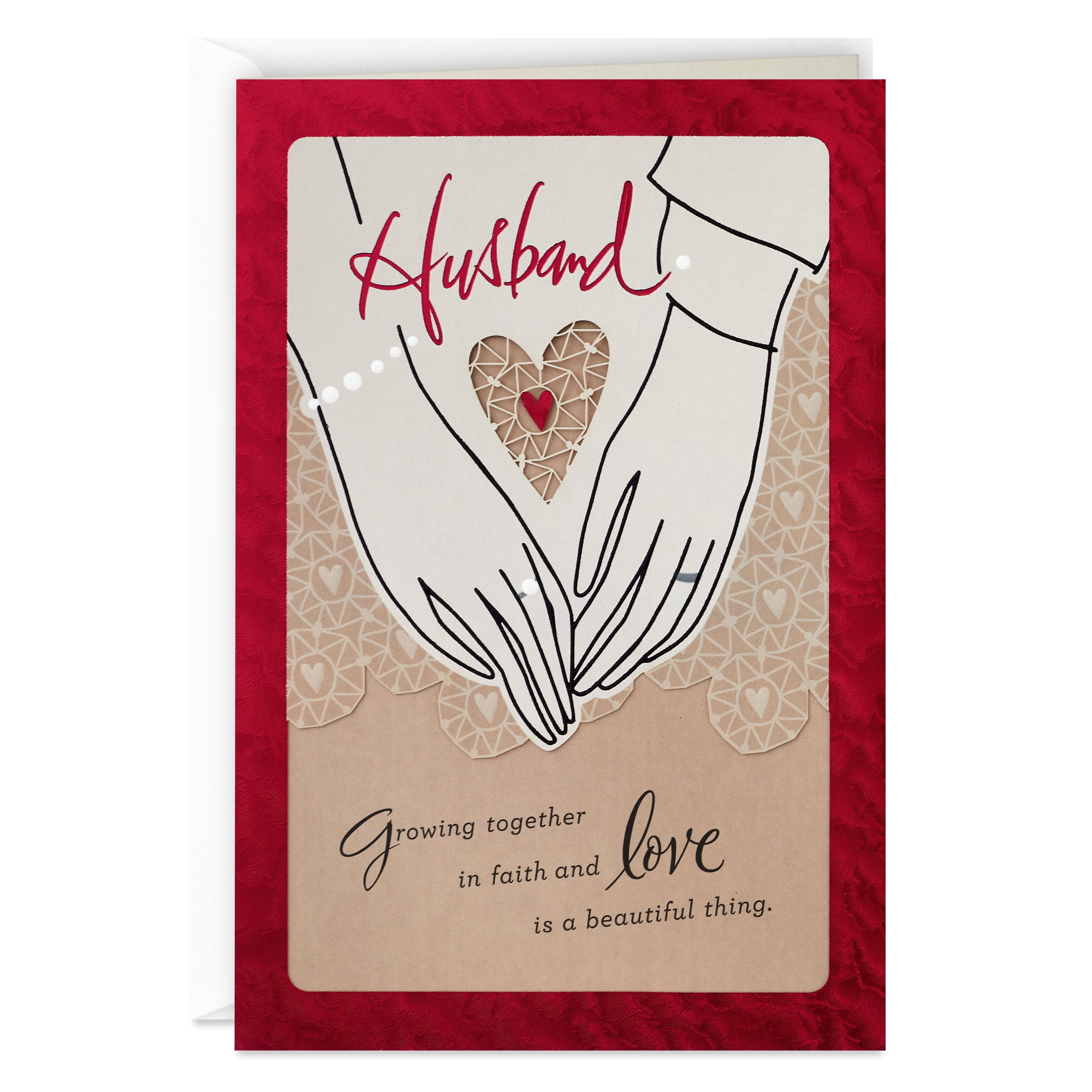 DaySpring Religious Valentine's Day Card for Husband (Growing Together ...