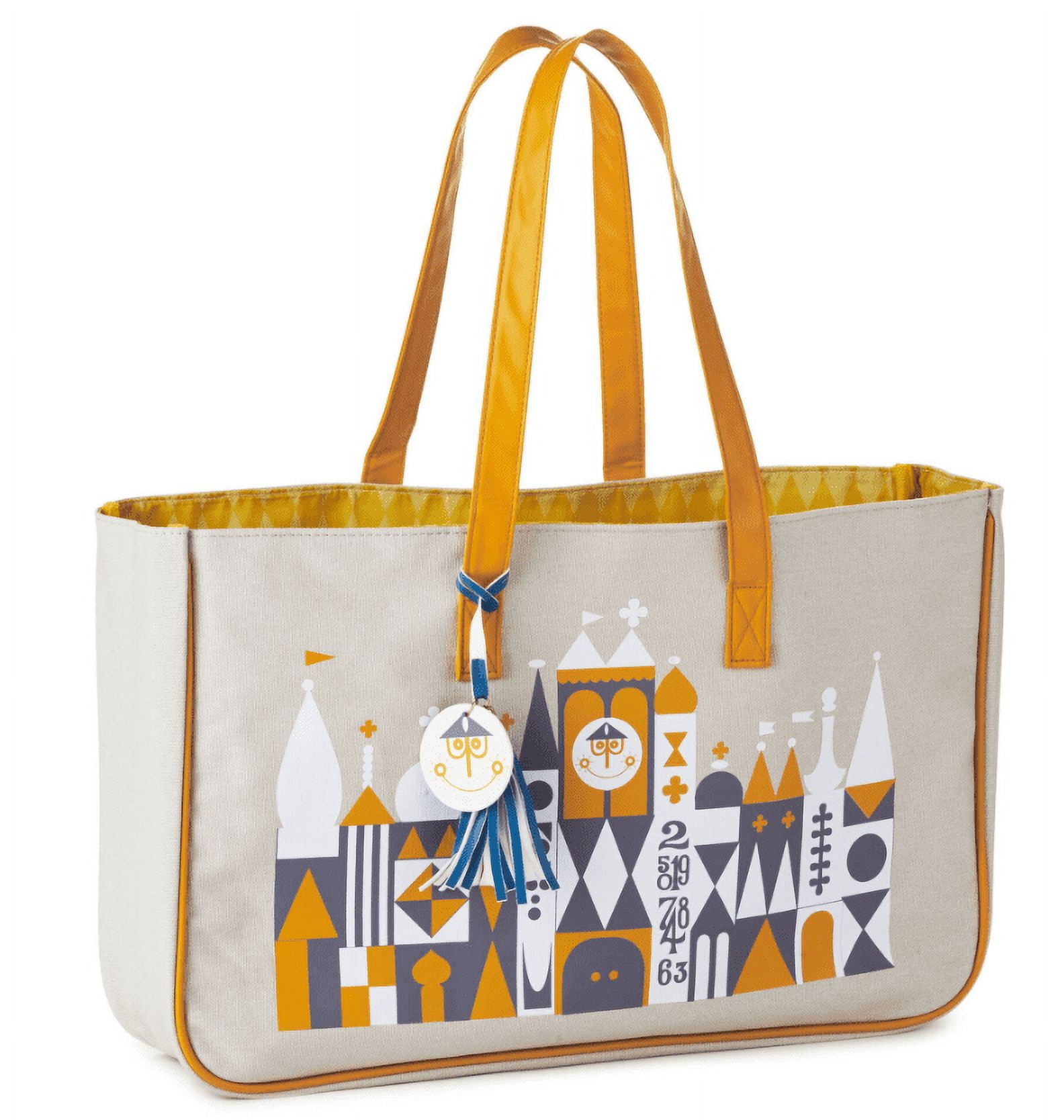 Hallmark Walt Disney World 50th it's a small world Canvas Tote Bag New ...