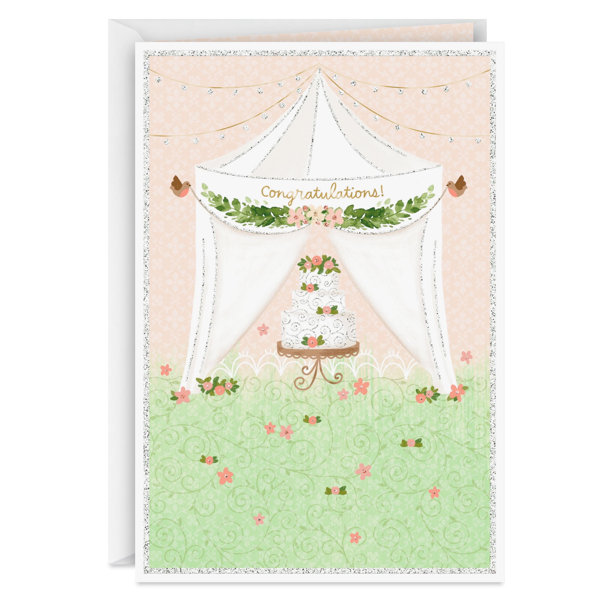 Hallmark Sentimental Studios A Hmk Co. Wedding Card For Couple - Tent ...