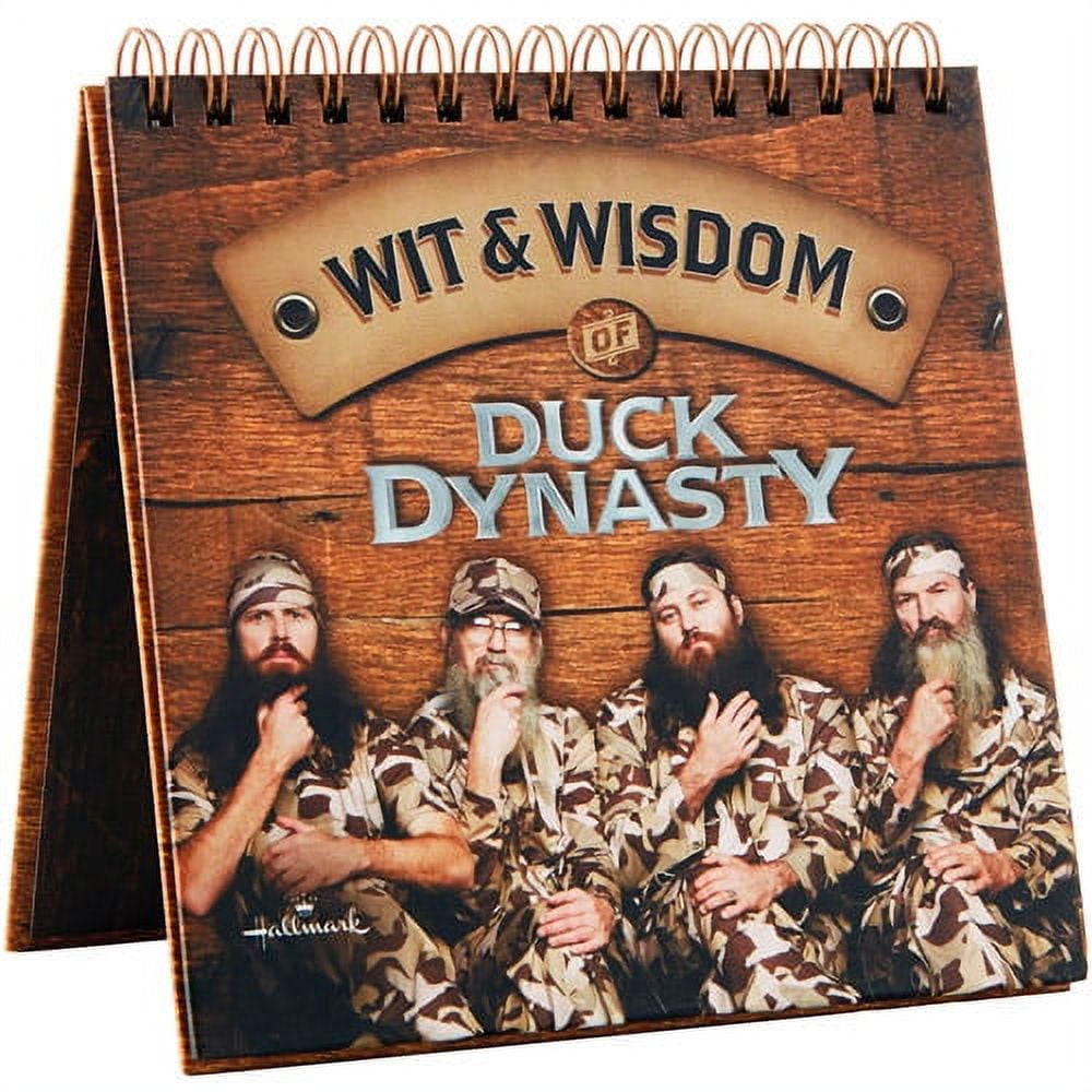 Hallmark Wit & Wisdom of Duck Dynasty Spiral Bound - Walmart.com