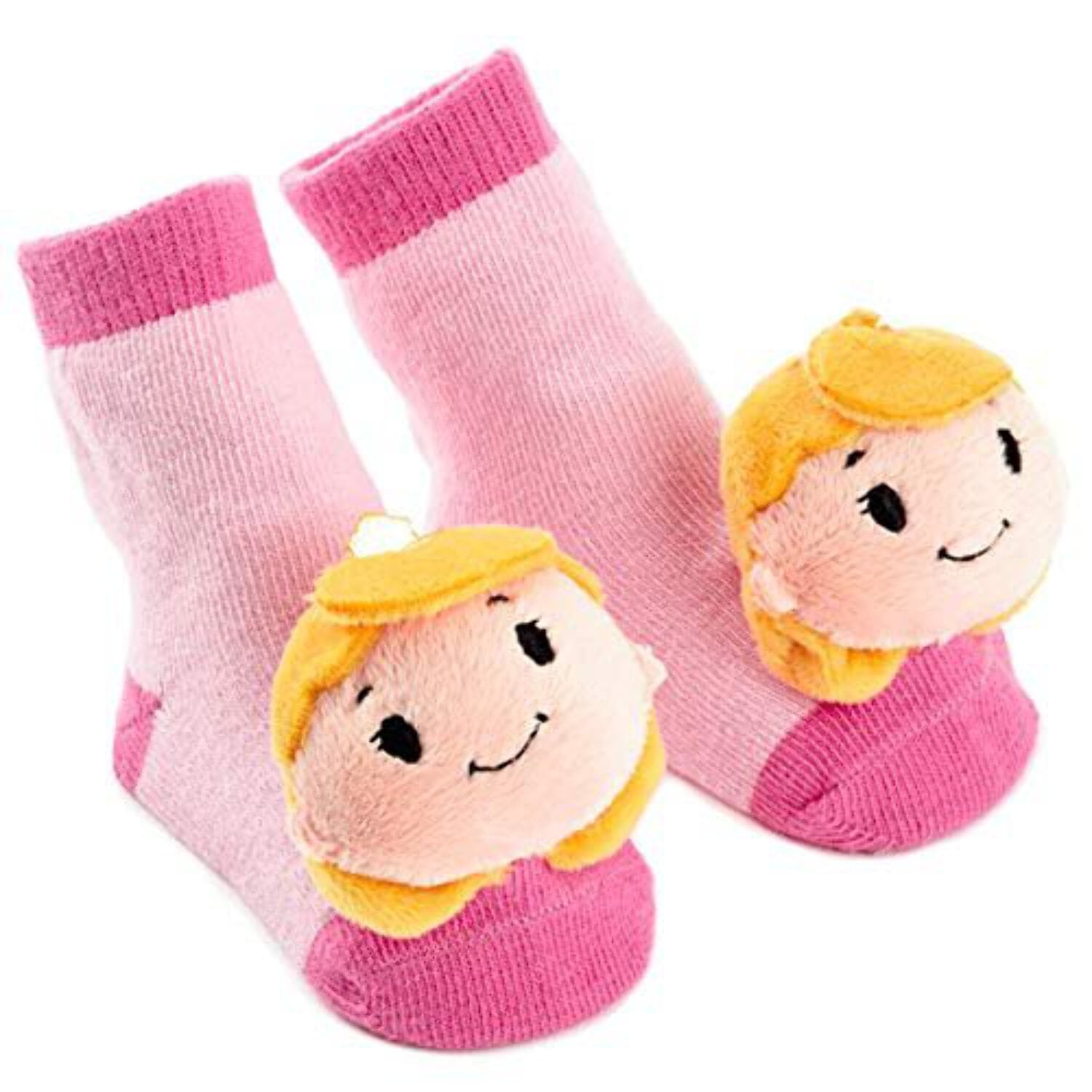 Hallmark itty bittys Disney Aurora Princess Baby Rattle Socks - Walmart.com