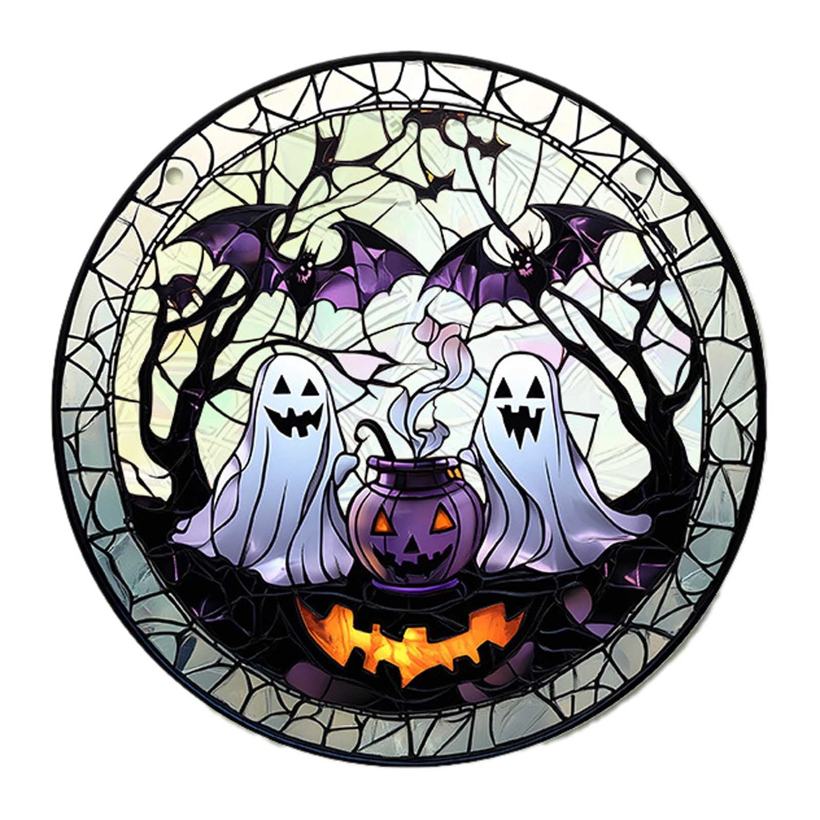 Hallo-ween Decorations, "Hallo-ween Window Decorations 5 Pack 2D ...