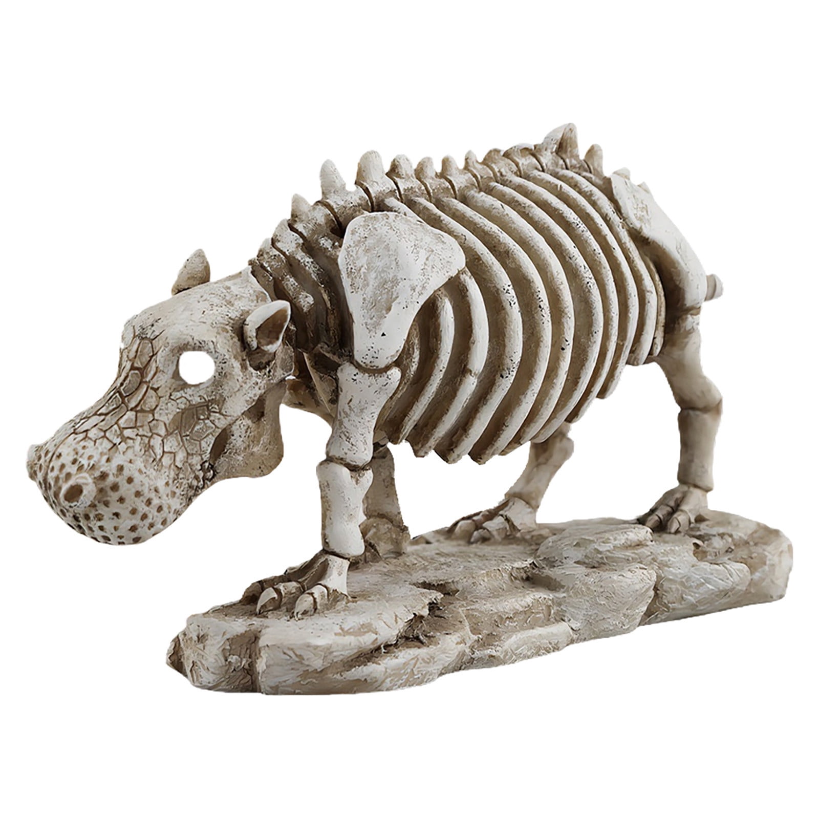 Hallo-ween Skeleton Dark Decorations Statue, Skeleton Bones Scenes ...