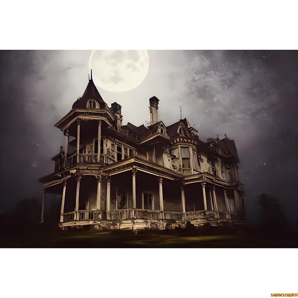 Hallowe Backdrop for Photography Horror Skull Pumpkin Bloody Hands for Background Banner Party r ...