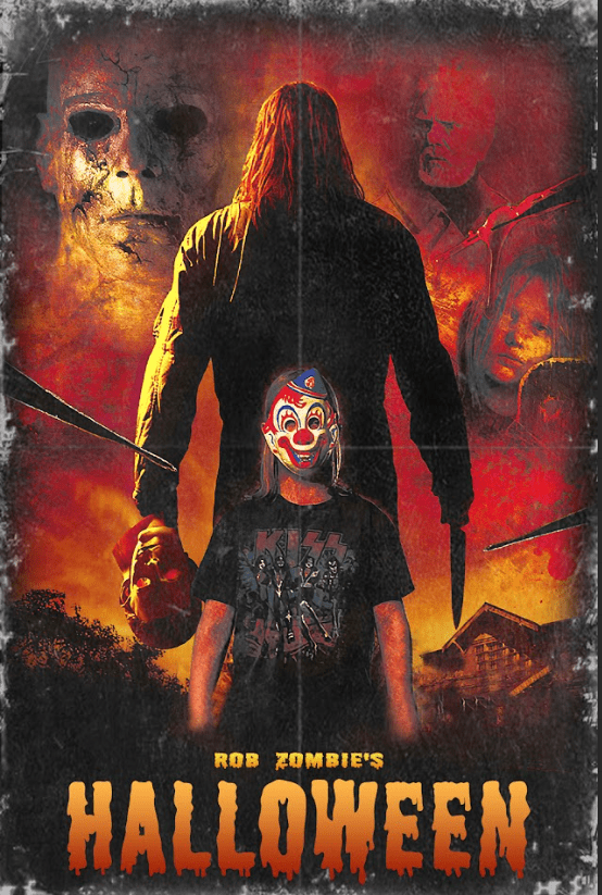 Halloween 2007 Poster 24x36 - Rob Zombie Slasher Horror Reboot Michael ...