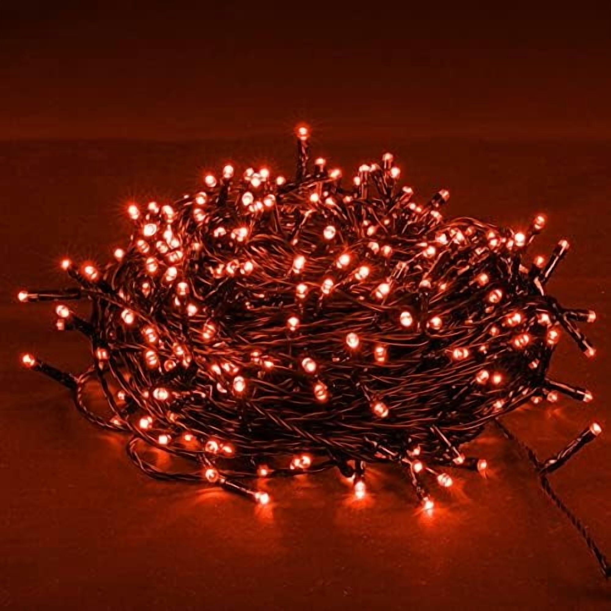 Halloween 300 LED String Lights, 100FT Connectable String Lights with 8 ...