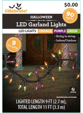 Halloween String Lights in Halloween Lights - Walmart.com