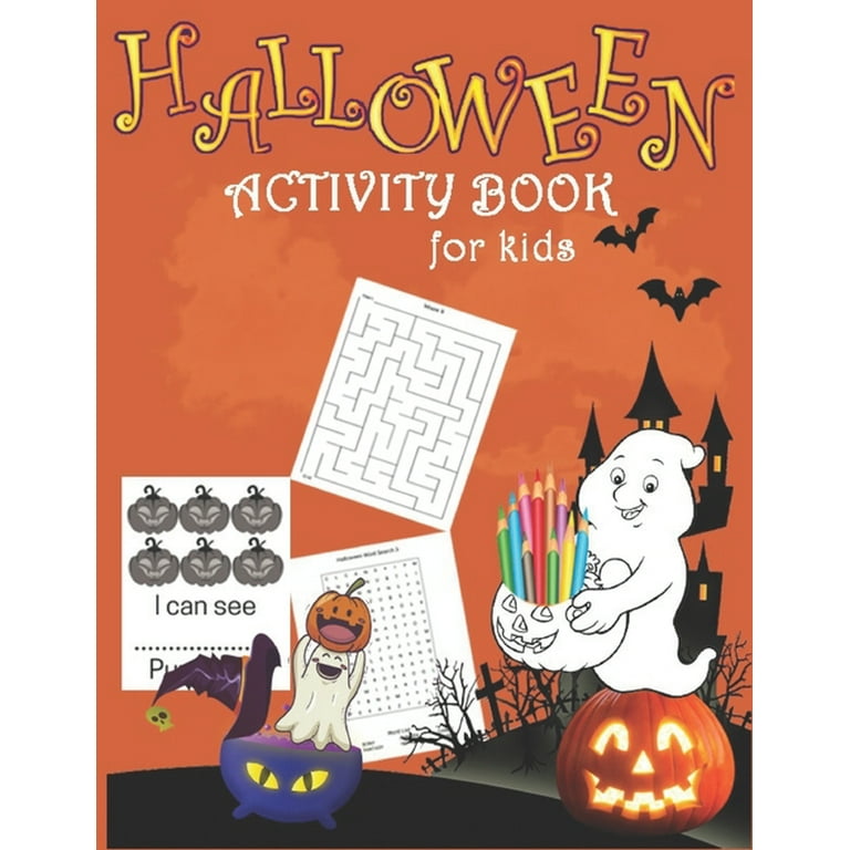 coloring pages for kindergarten halloween activities