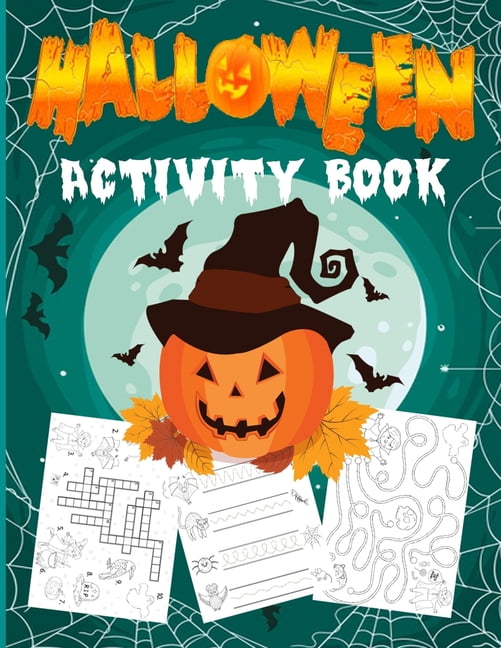 Halloween Activity Book: Halloween Activity Books For Kids - Walmart.com