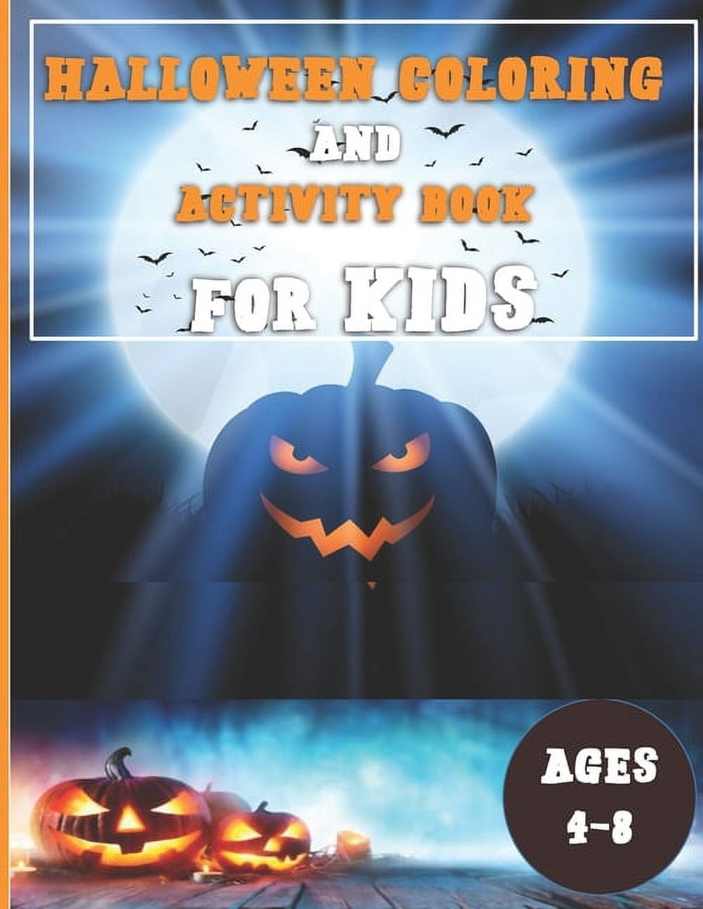 Halloween Activity Book for Kids Ages 4-8: Room on the Broom With ...