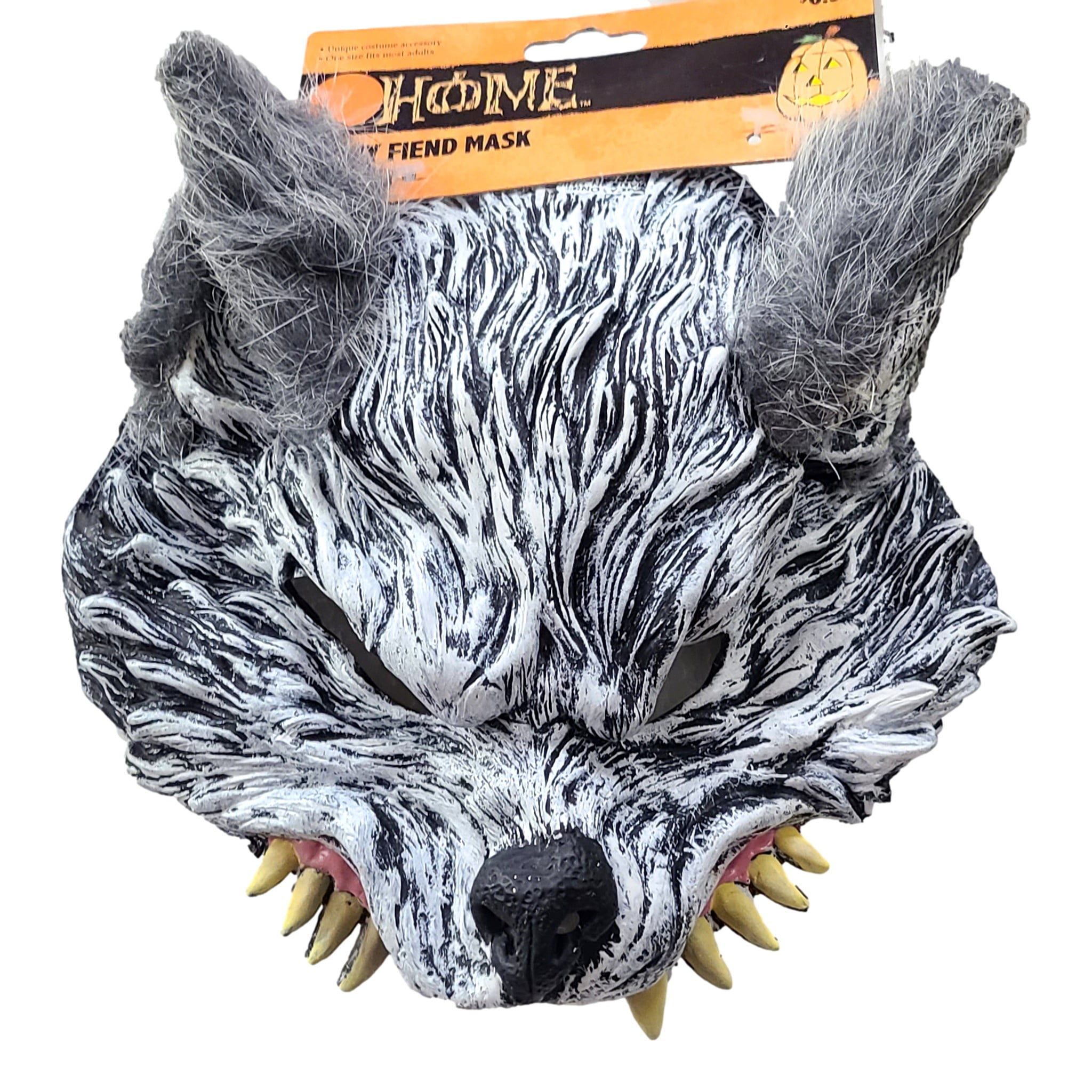 Halloween Adult Wolf Werewolf Half Mask For Costume Cosplay ...