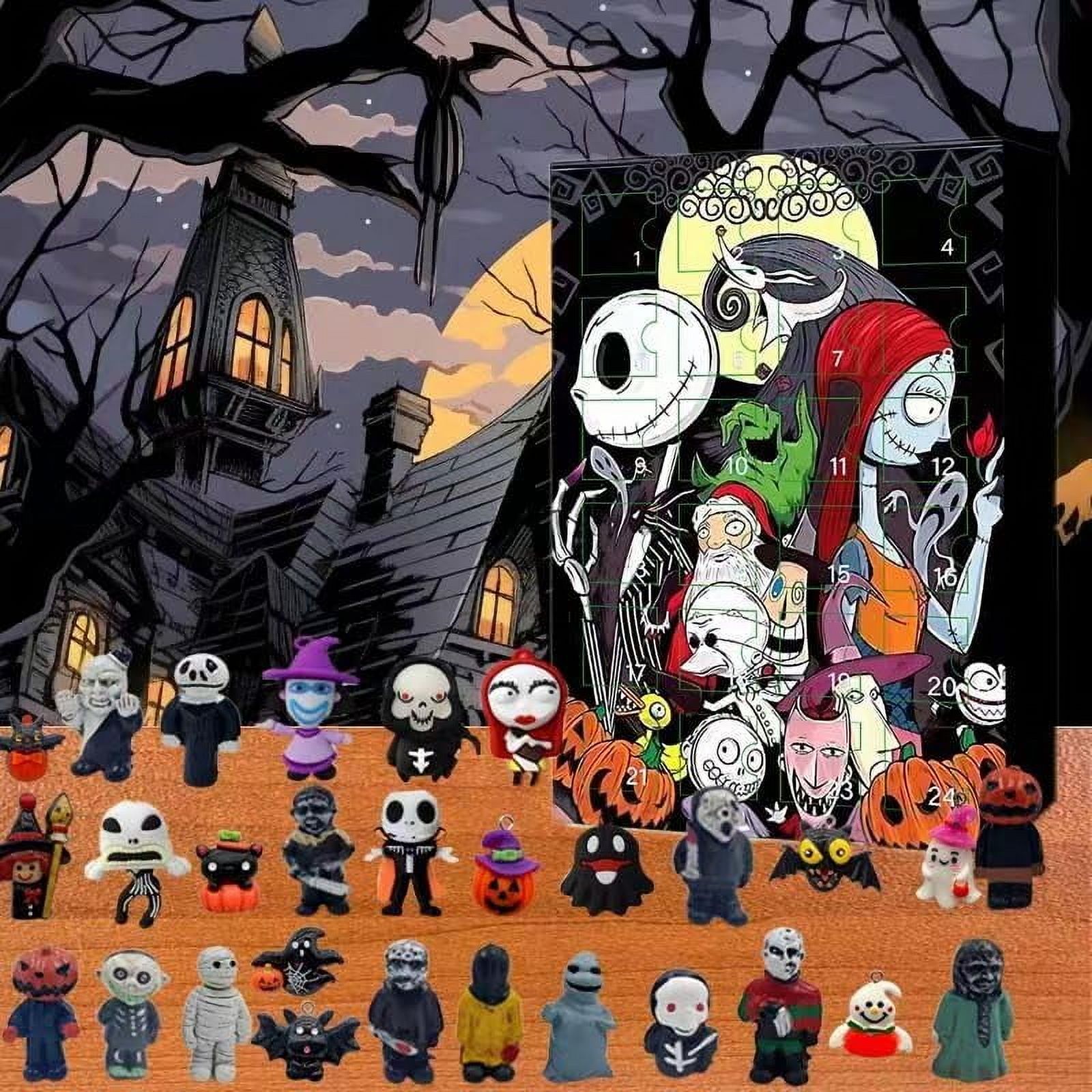 Halloween Advent Calendar 2024, Jack Skellington & Sally Nightmare ...