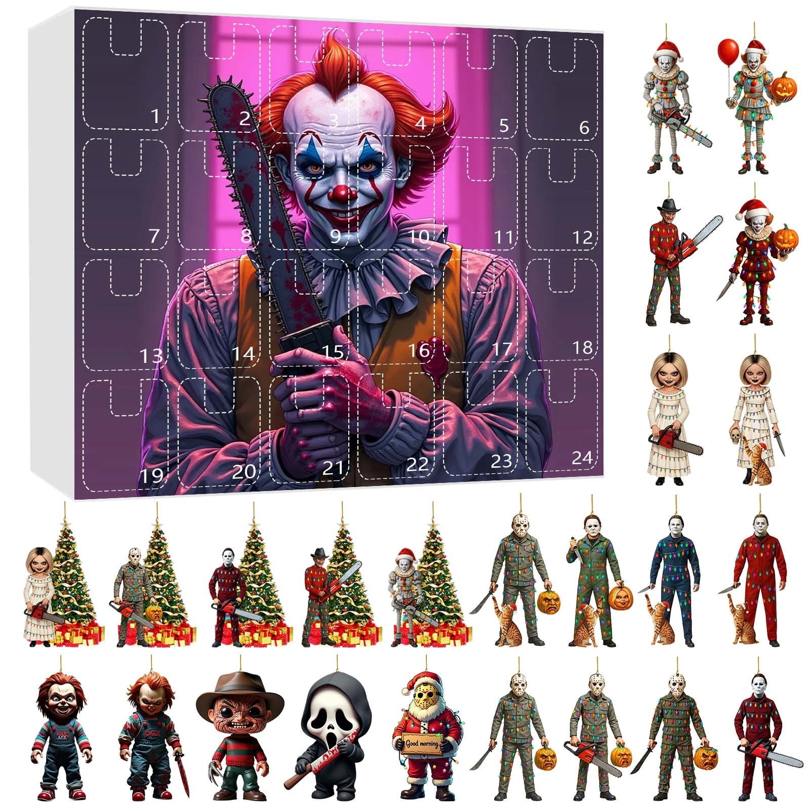 Halloween Advent Calendar 2025 - Contains 24 Gifts, 2D 2025 Halloween ...