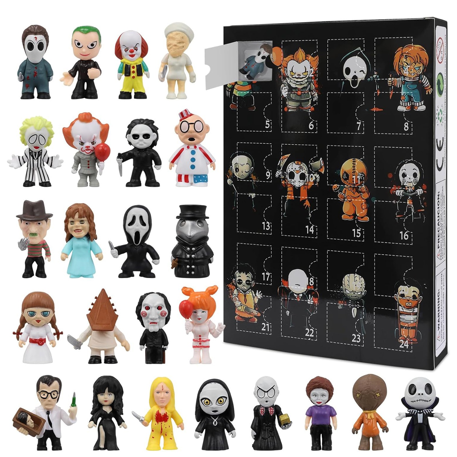Halloween Advent Calendar 2025, Halloween Horror Figures Advent ...