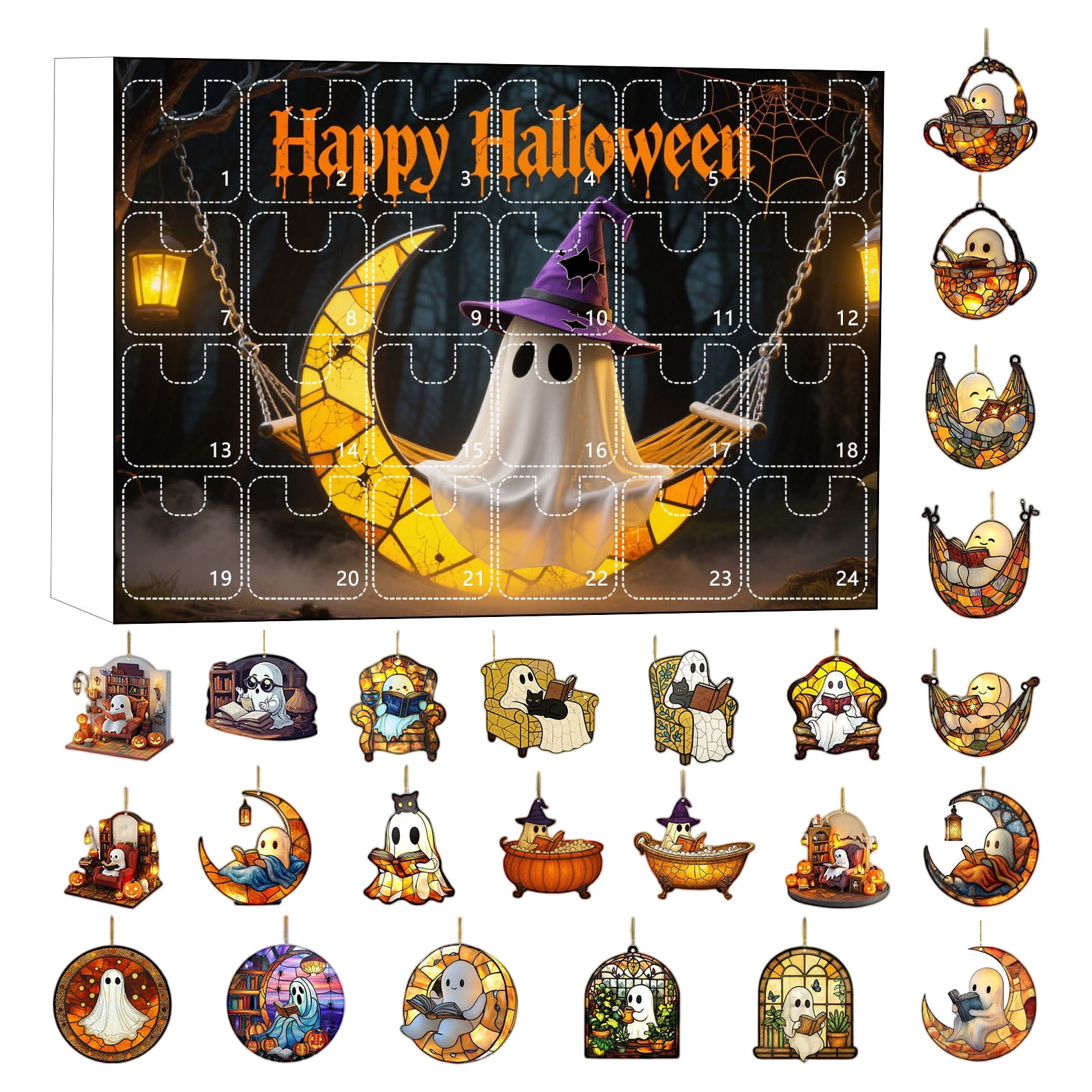 Halloween Advent Calendar 2025, Halloween Horror Figures Advent ...