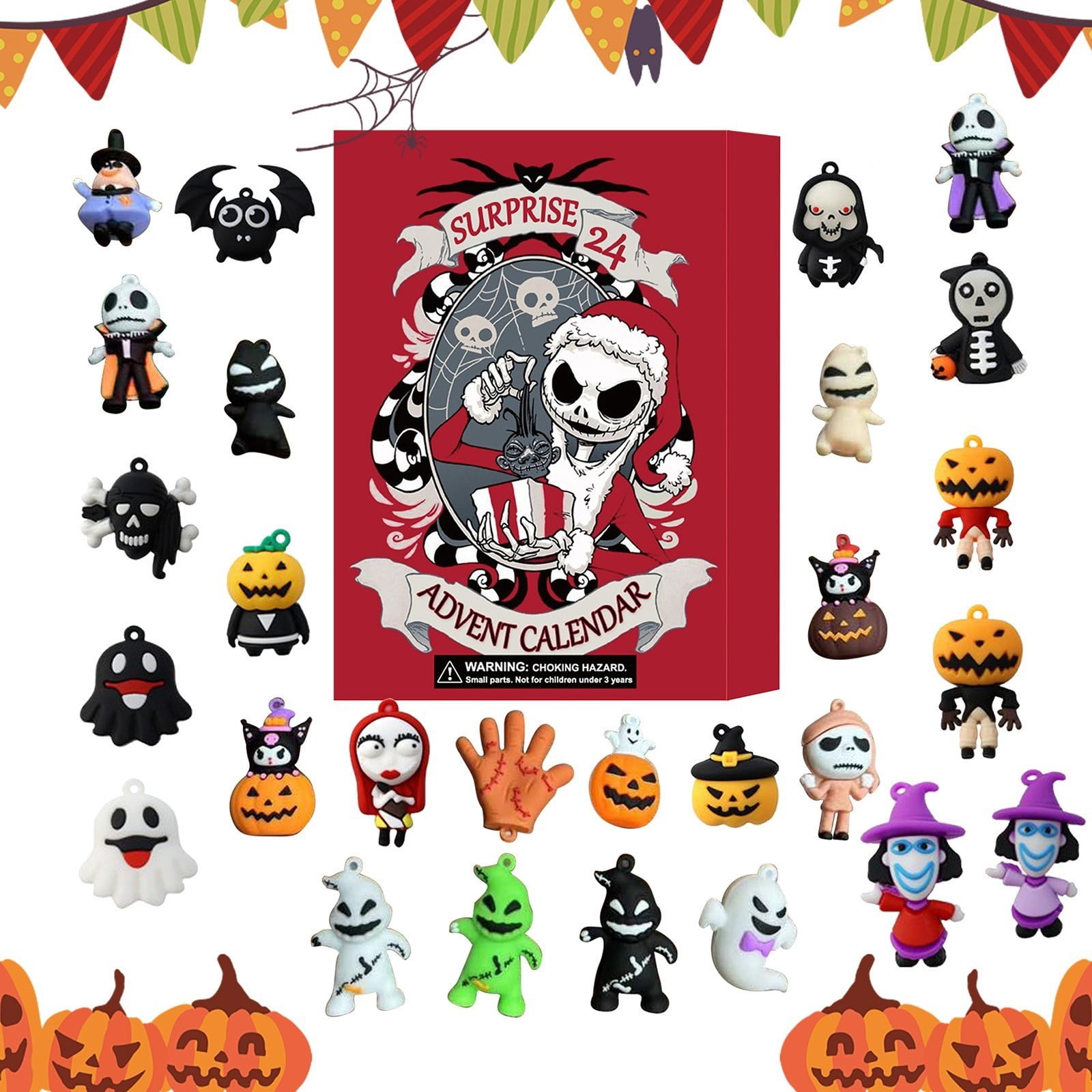 Halloween Advent Calendar 2025,Horror Figures Advent Calendar,Countdown ...