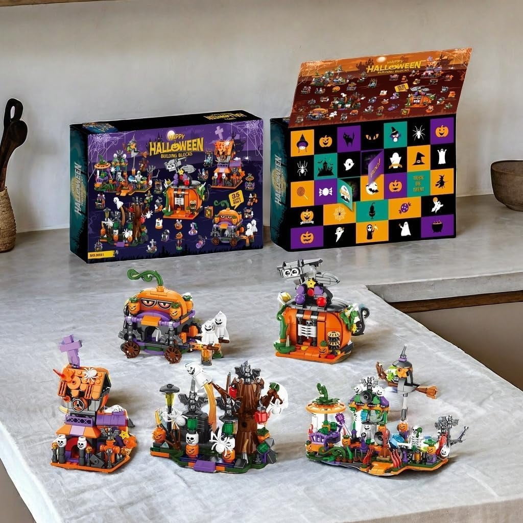 Halloween Advent Calendar 2025 for Kids, 31 Days Halloween Countdown ...