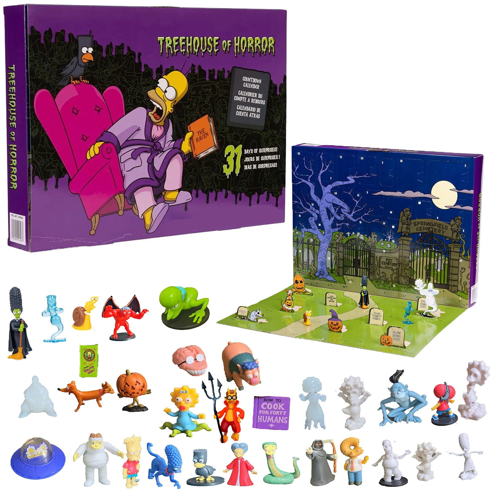 Halloween Advent Calendar, 31 Days Advent Calendar 2025, Christmas ...