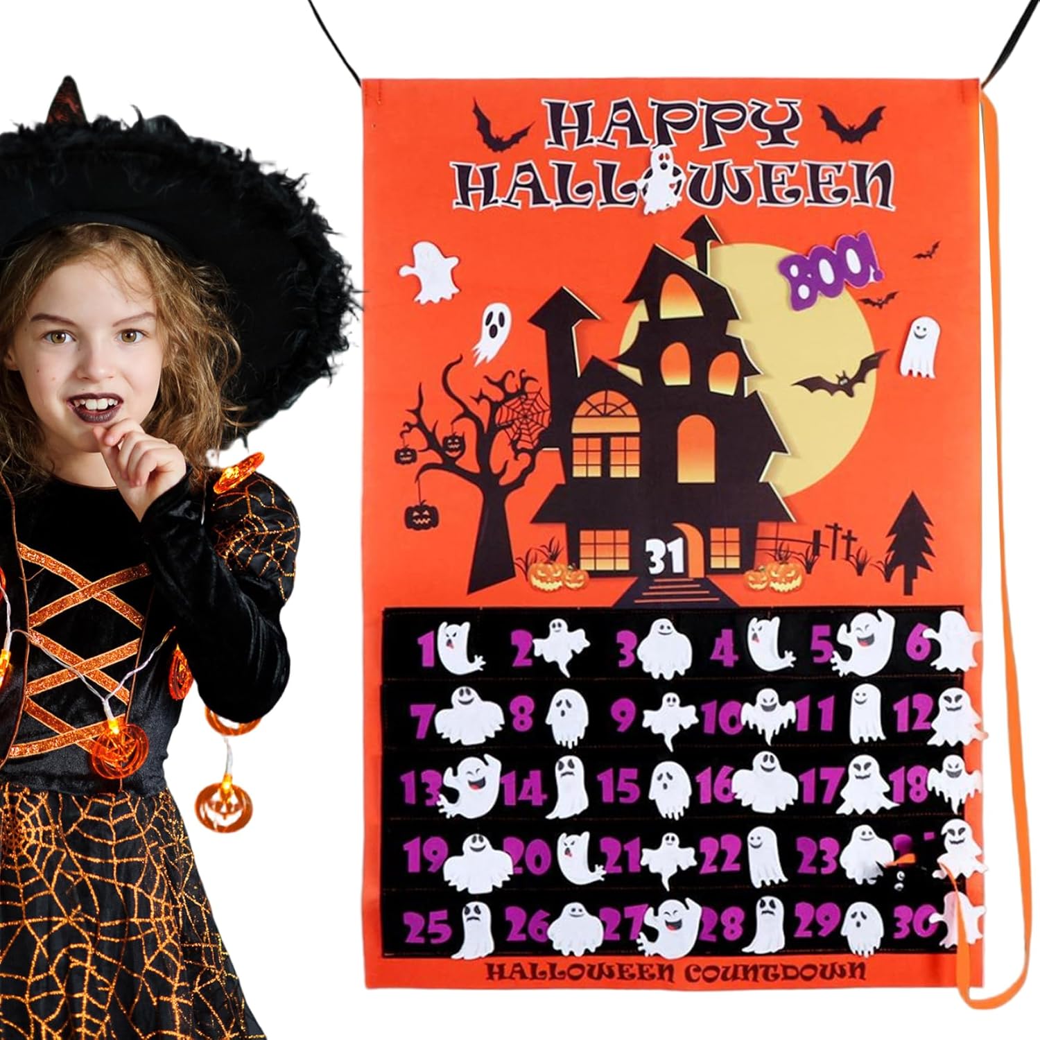 Halloween Advent Countdown Calendar Halloween Advent Calendar 2025 ...
