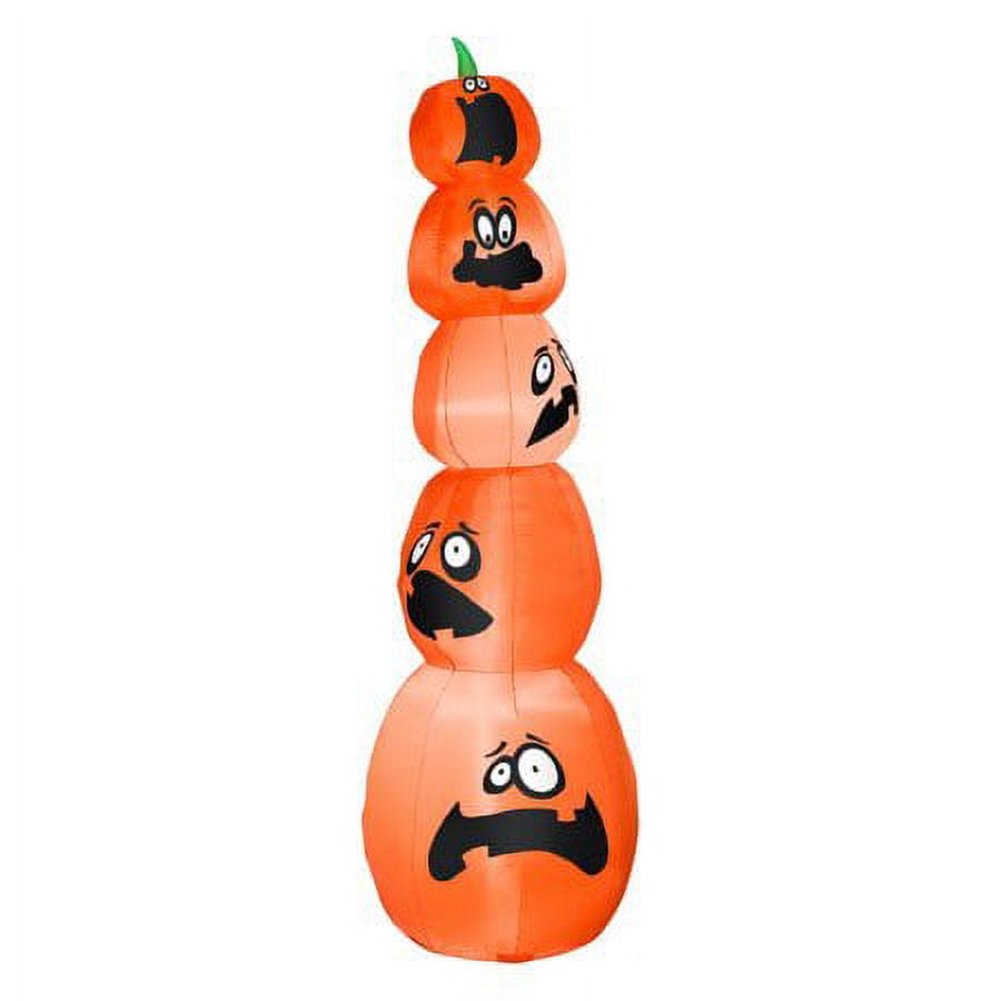 Halloween Airblown Inflatable 7 ft. Pumpkin Stack by Gemmy Industries ...