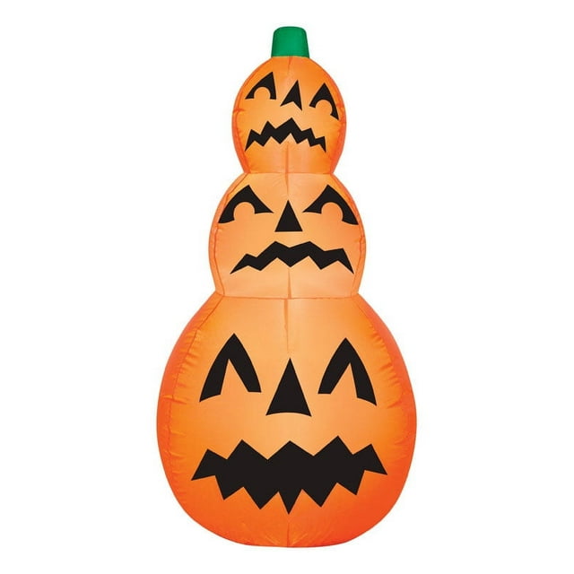 Outdoor Halloween Decoration: Airblown Yard Inflatables Spooky Pumpkin ...