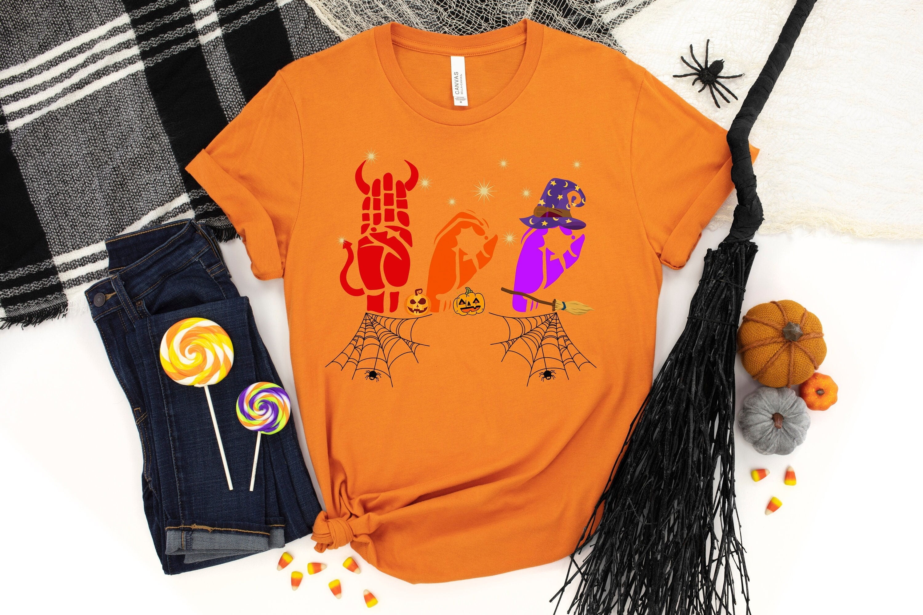 Halloween American Sign Language Shirt Halloween Shirt Sign Language ...