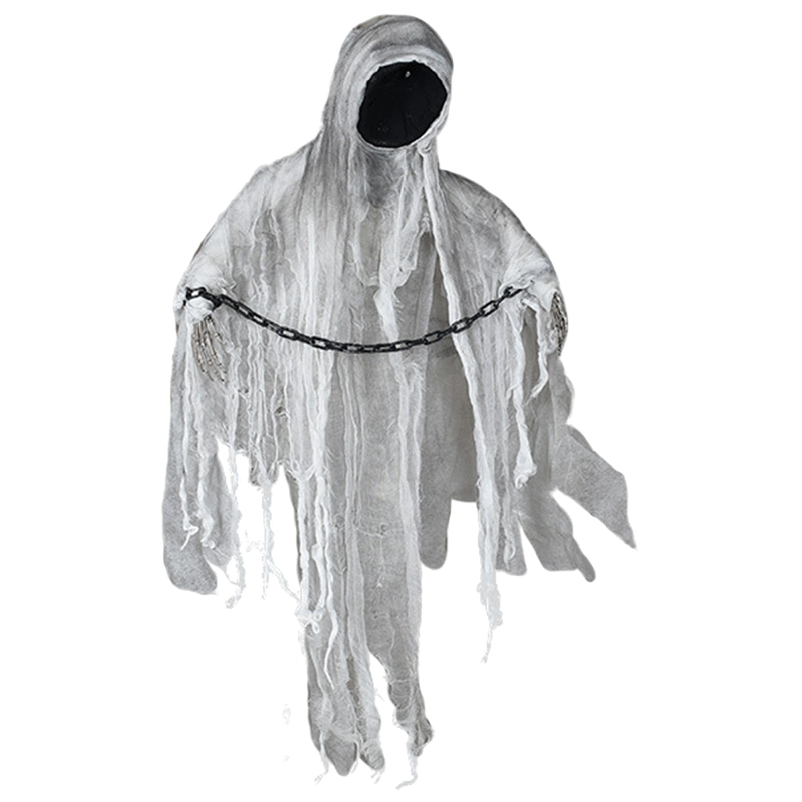 Halloween Animated Hanging Ghost Scary,2025 Hanging Faceless Grim ...