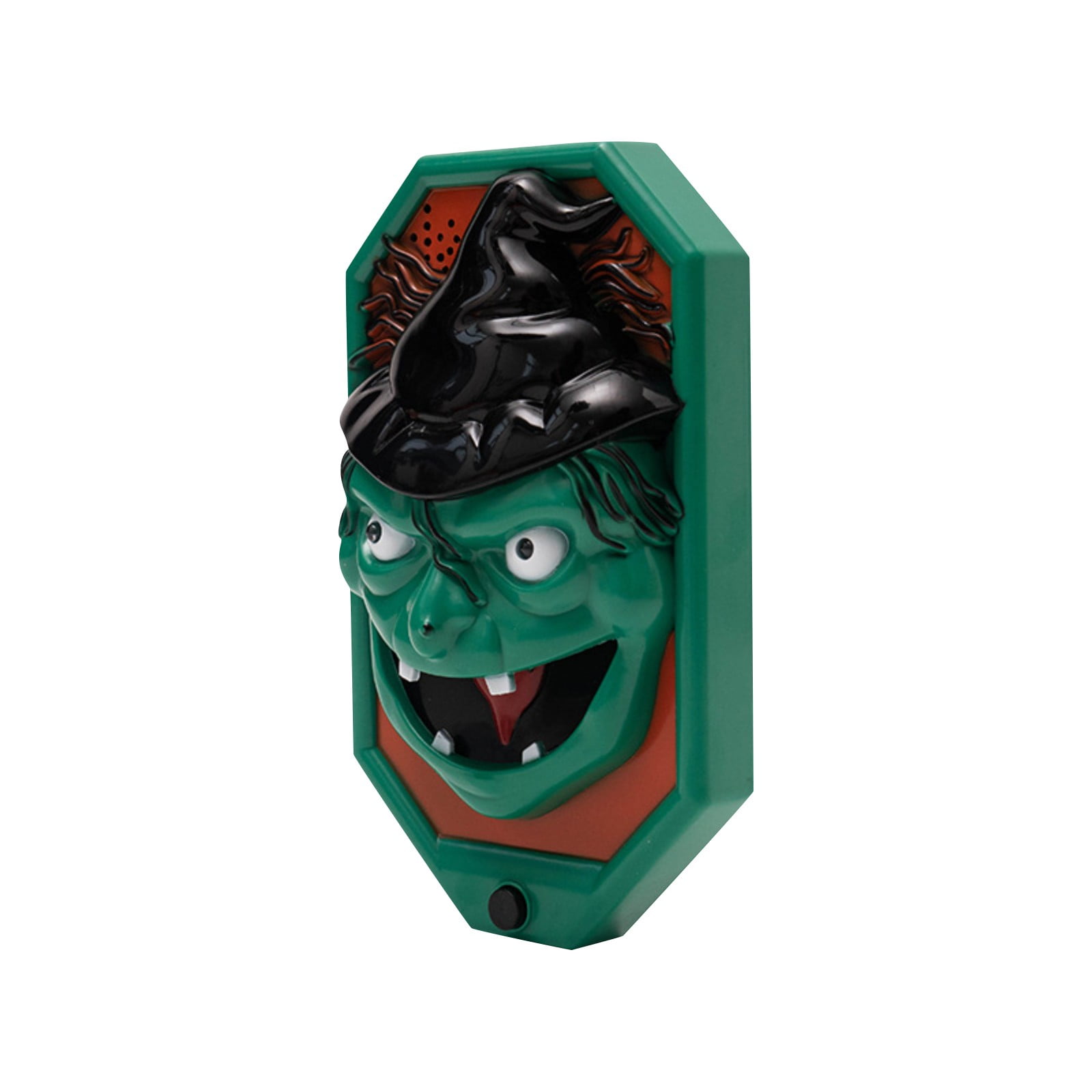 Halloween Animated Talking Skull Doorbell with Light and Sound Effects ...