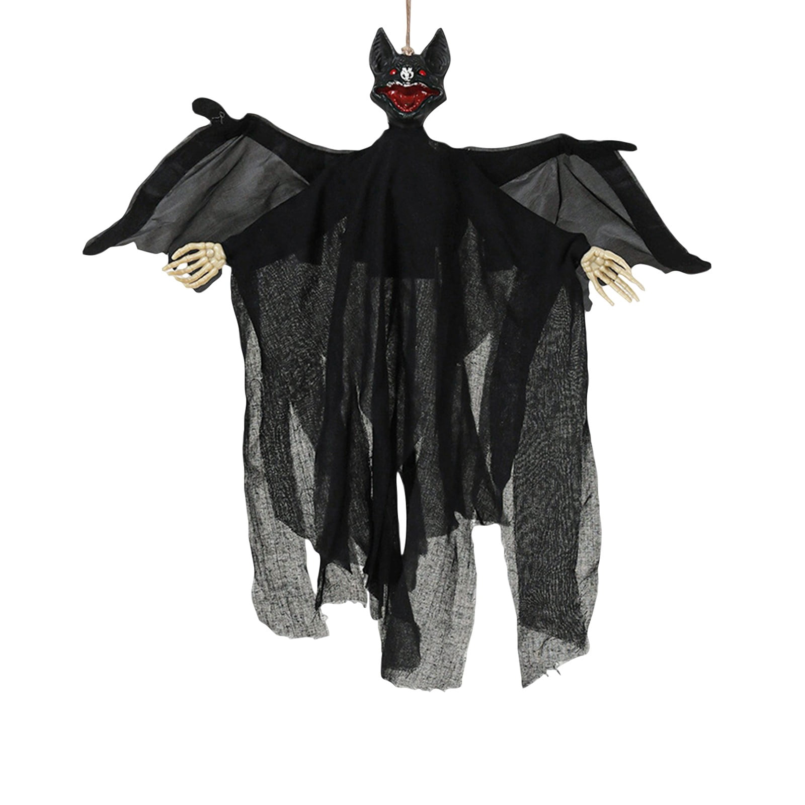Halloween Animated Yard Decoration with LED Glowing Eyes & Spooky ...
