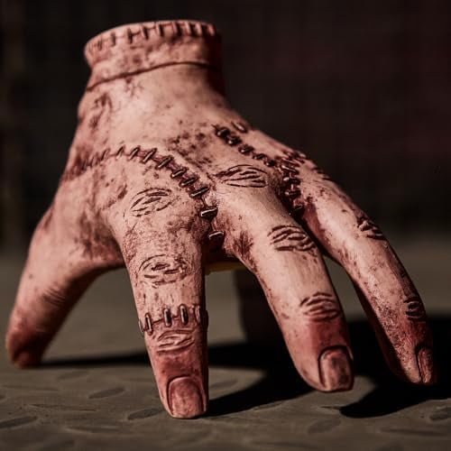 Halloween Animatronic Crawling Thing Hand - Sound-Activated Creepy ...