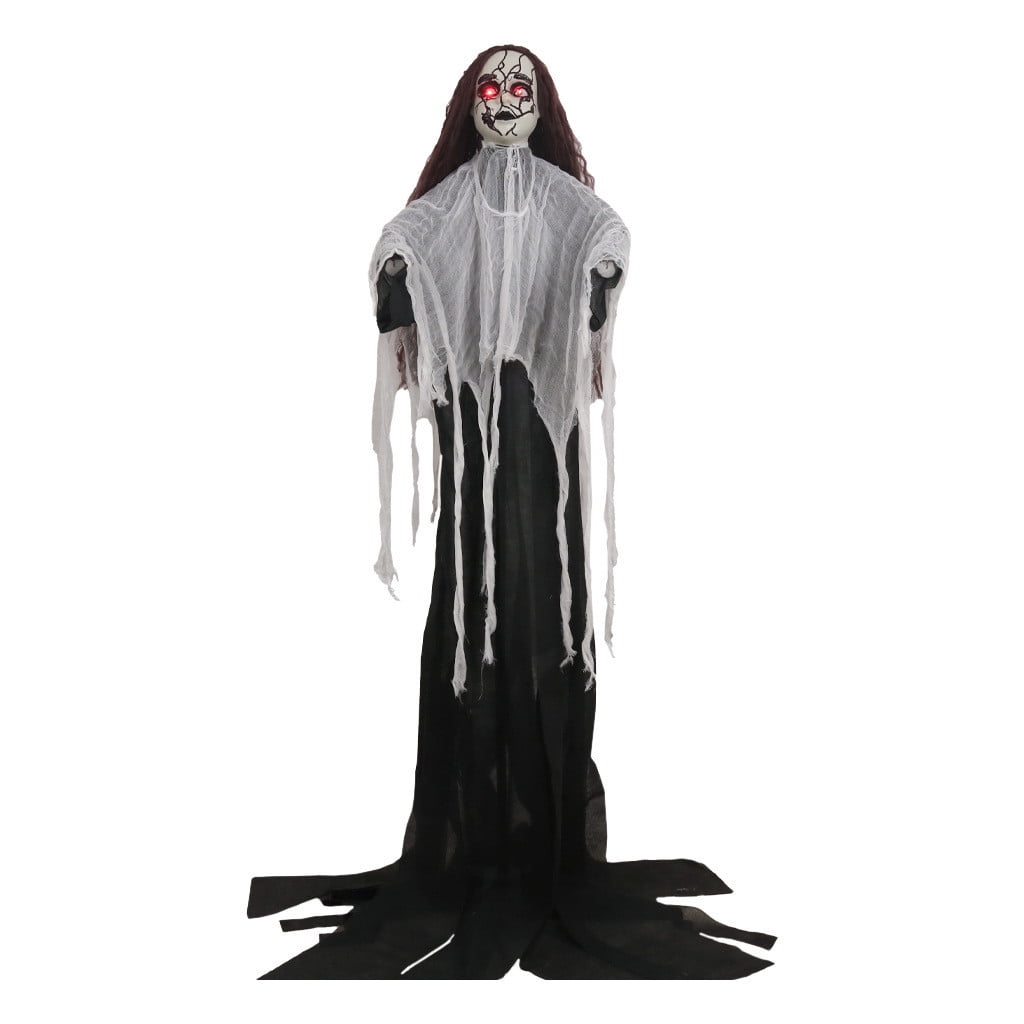 Halloween Animatronics, Motion Activated Ghost Halloween Decorations ...