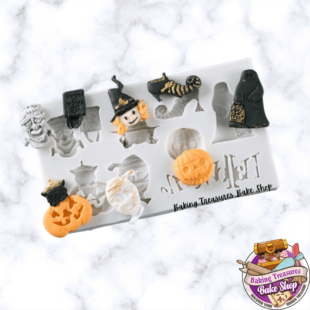 Halloween Assorted Characters Silicone Mold - Walmart.com