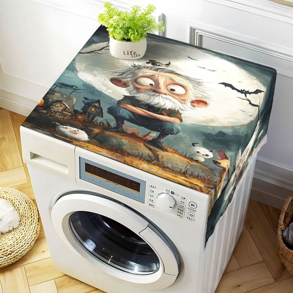 Halloween AtmosphereWasher and Dryer Covers Dust-Proof and Oil ...