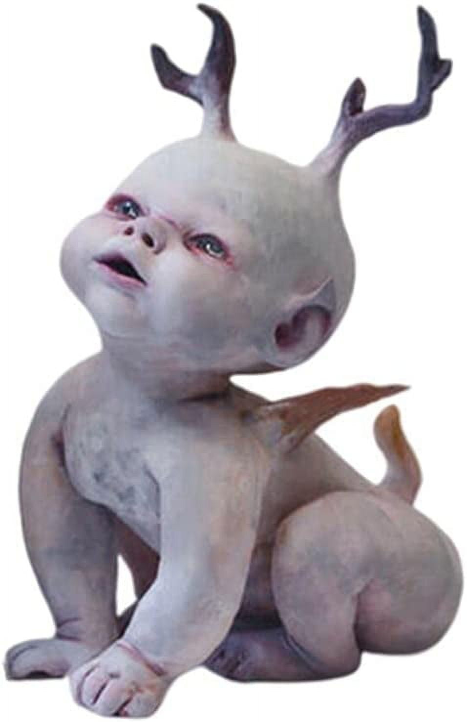 Halloween Baby Doll Haunted House Decoration Prop Animated Creepy ...