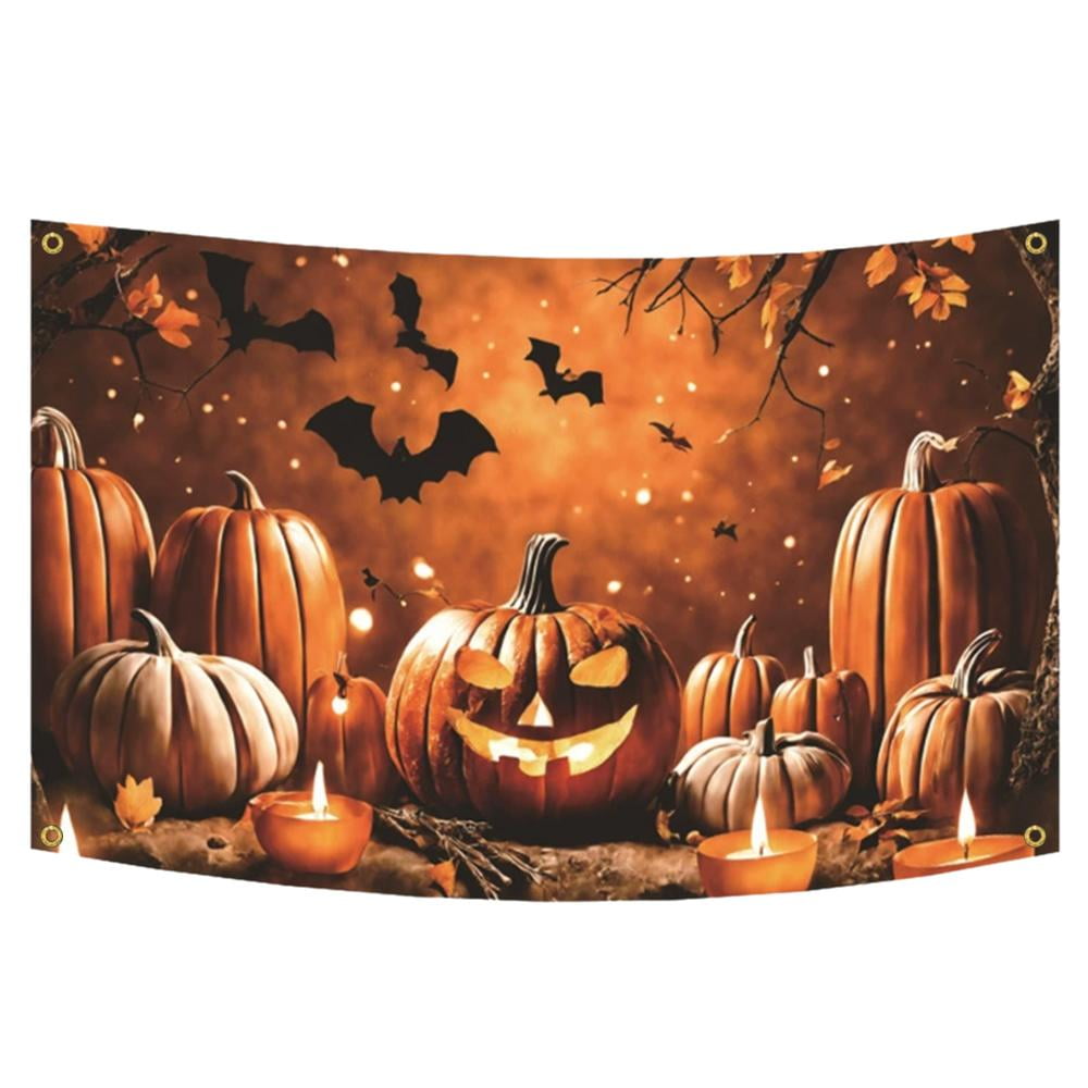 Halloween Backdrop Banner Halloween Picture Backdrop for Party ...